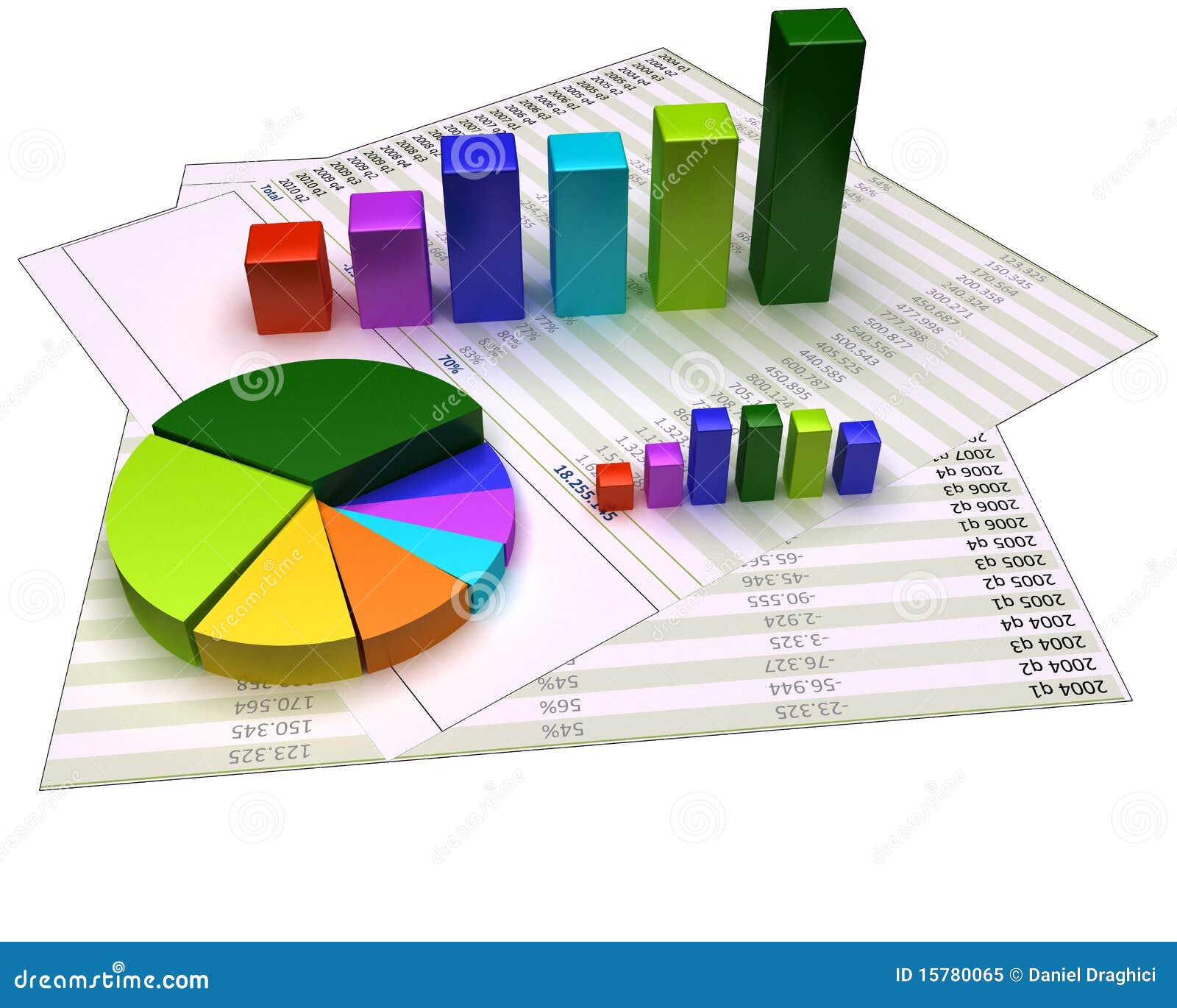 Charts stock illustration. Illustration of chart, field - 15780065