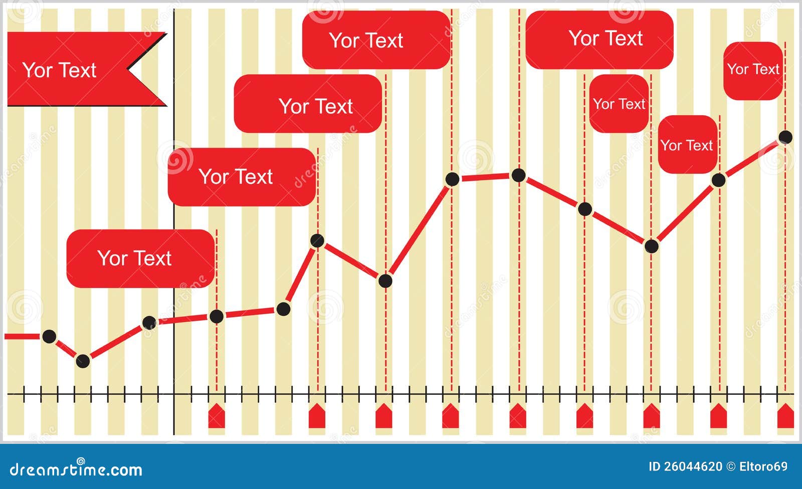 Charts with diagram stock vector. Illustration of banking - 26044620