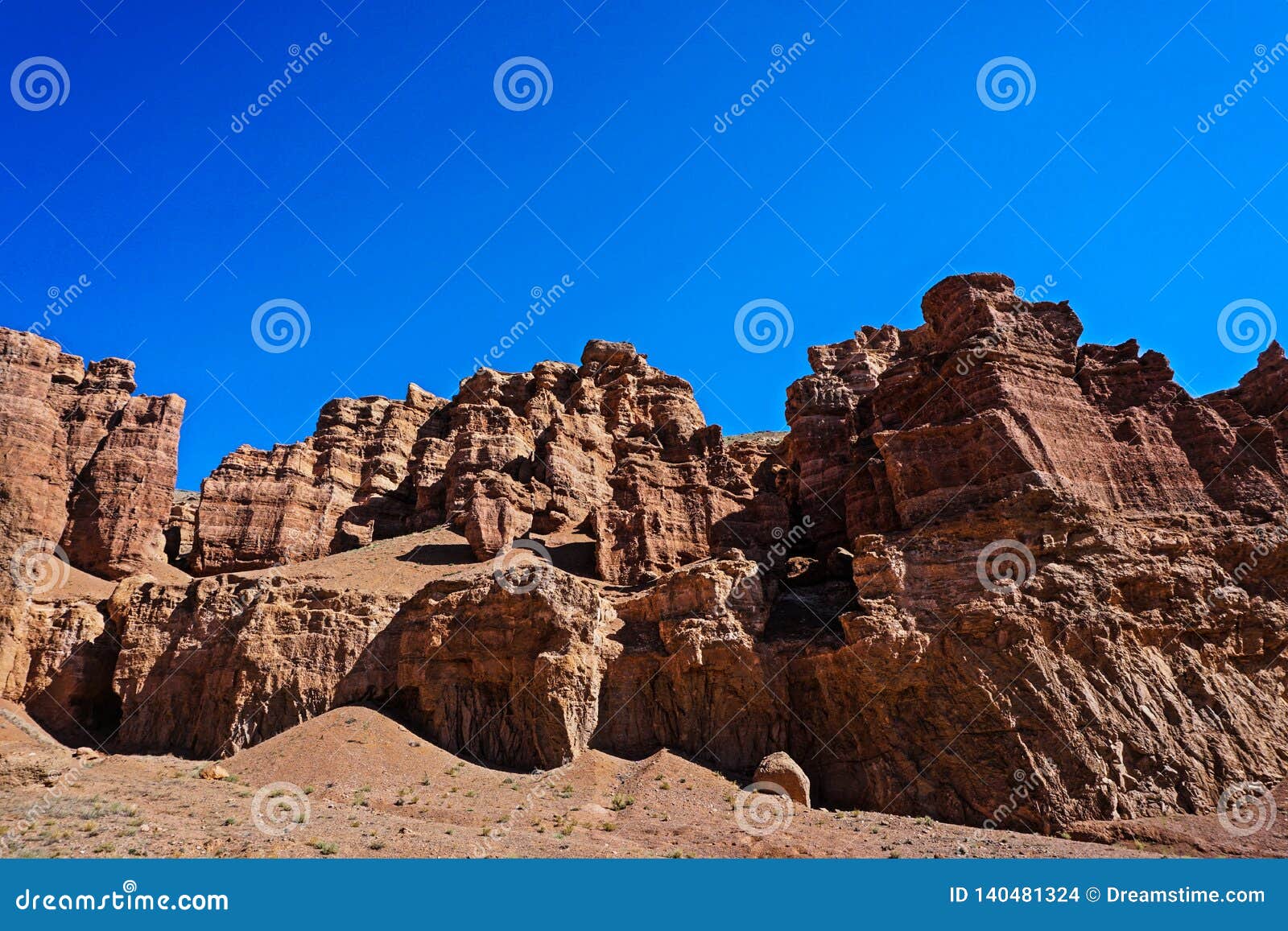 Charyn canyon stock photo. Image of sand, canyon, soviet - 140481324