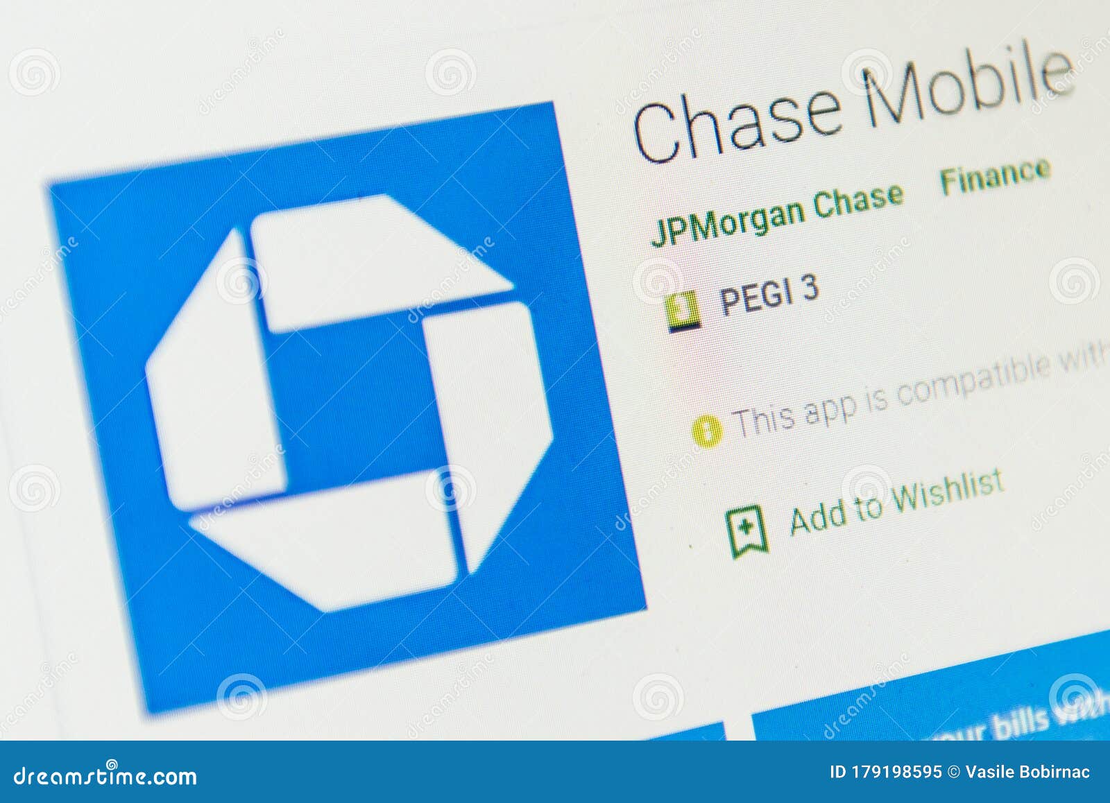 Chase App Icon. Selective Focus. Editorial Image - Image of internet ...
