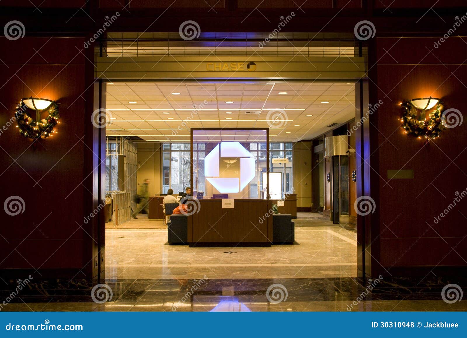 Chase Bank in Seattle editorial stock photo. Image of light - 30310948