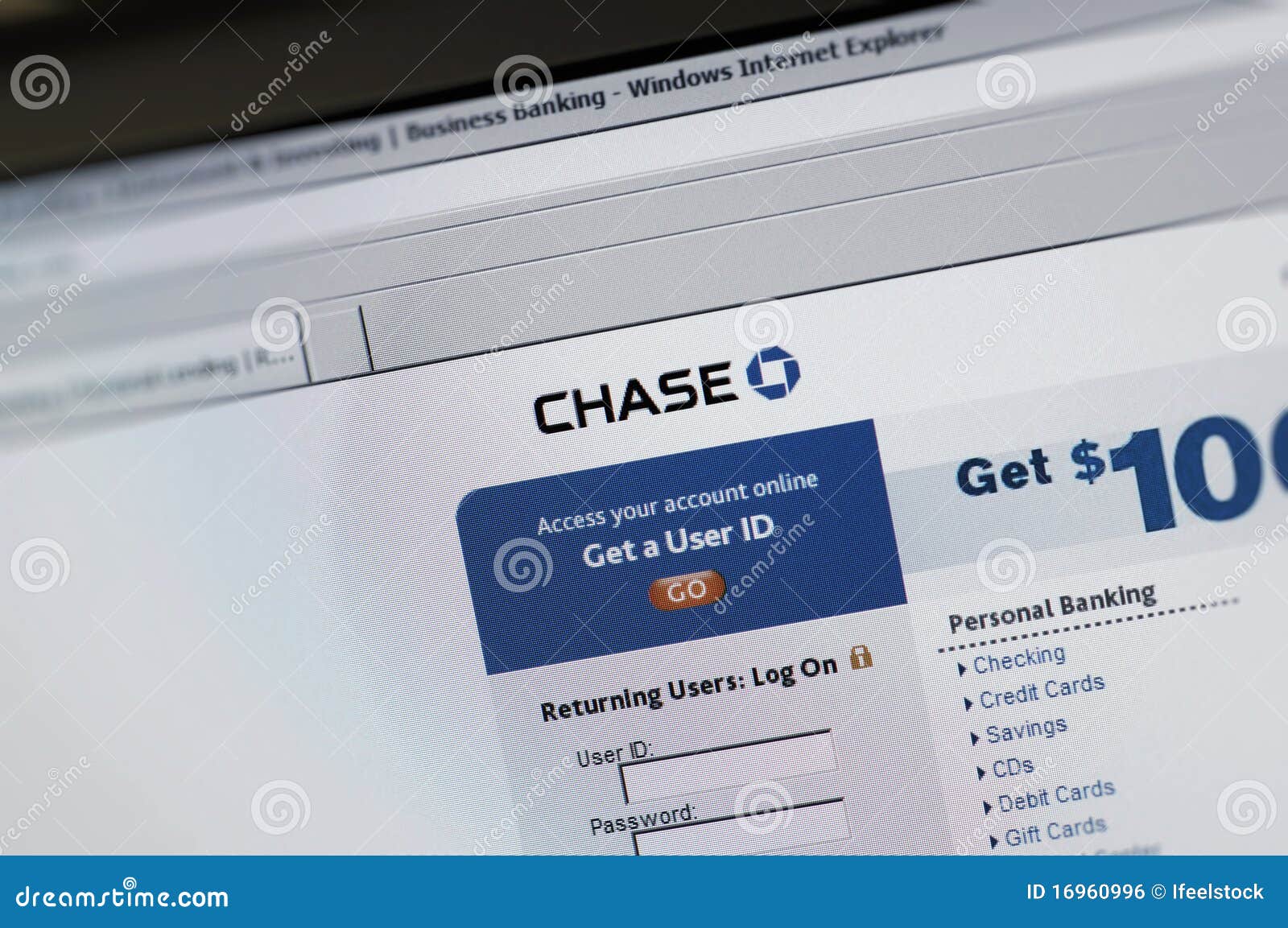 Chase.com Main Internet Page Editorial Photo - Image of retail, render ...