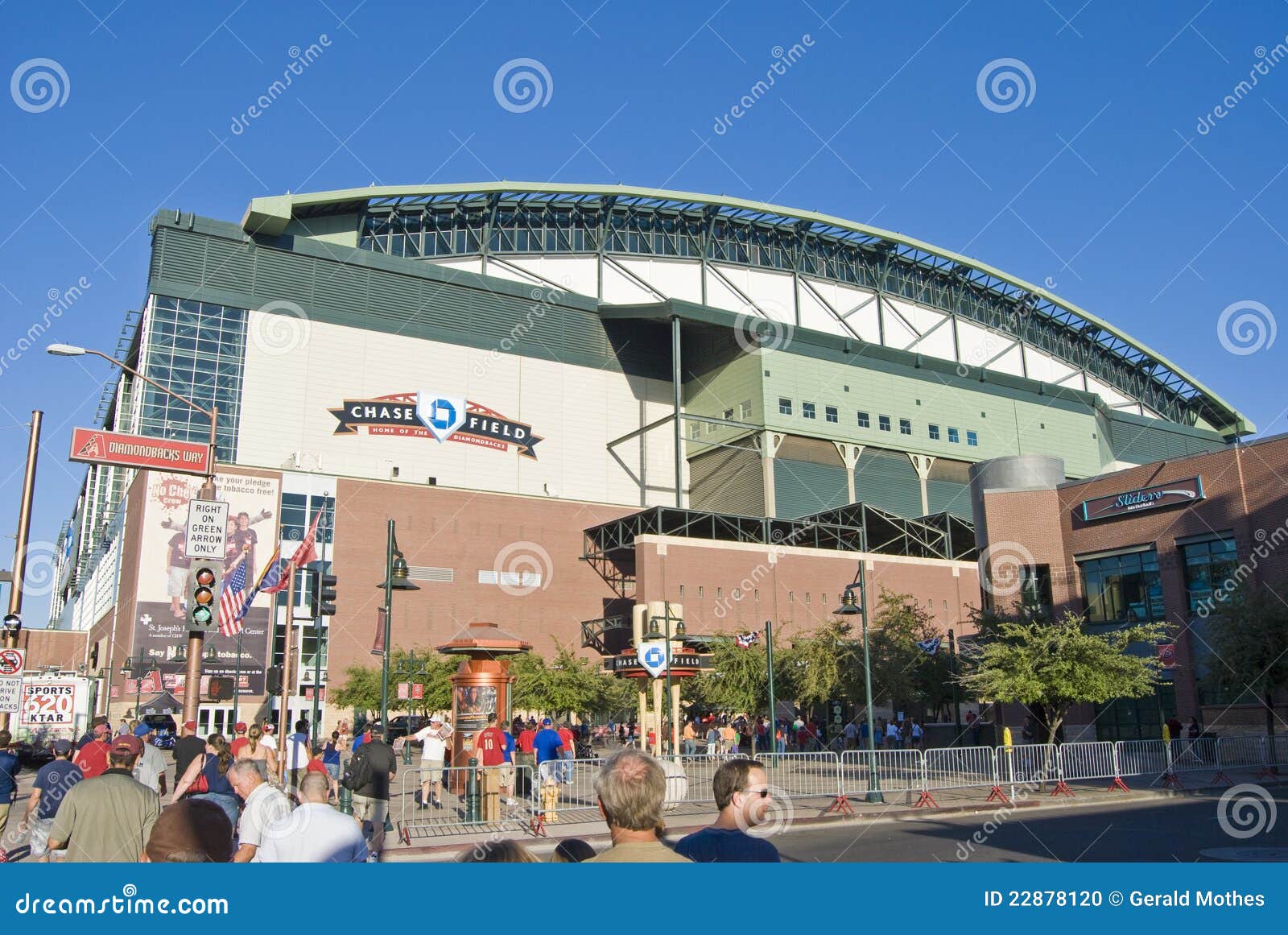 Chase Field editorial image. Image of stadiums, ballpark - 22878120