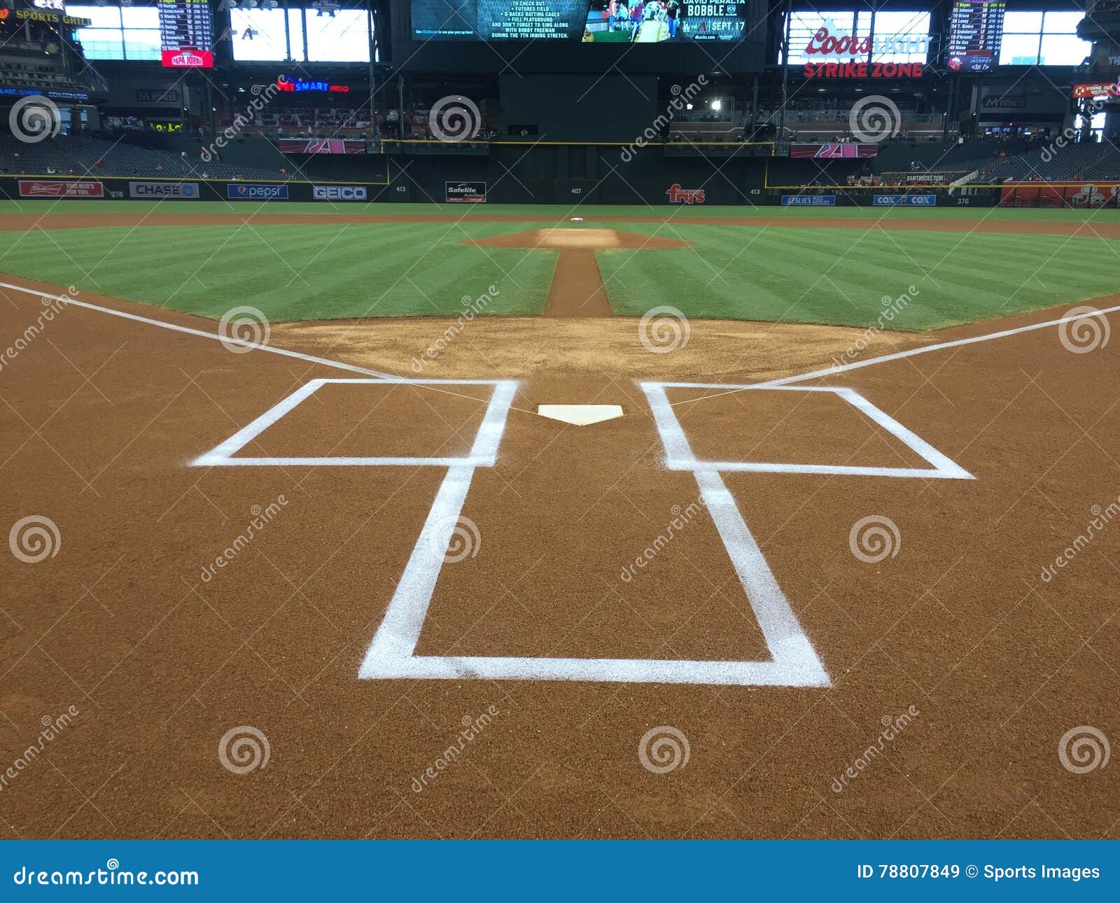 Chase Field Home the for the Arizona Diamondbacks Editorial Stock Image ...
