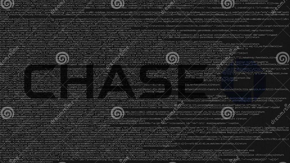 JPMorgan Chase Bank Logo Made of Source Code on Computer Screen ...