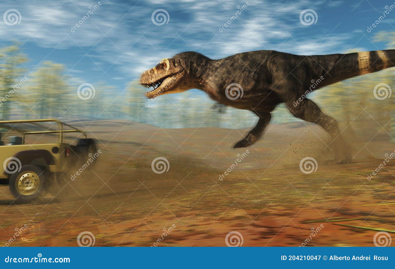 Chasing a car stock illustration. Illustration of hunter - 204210047