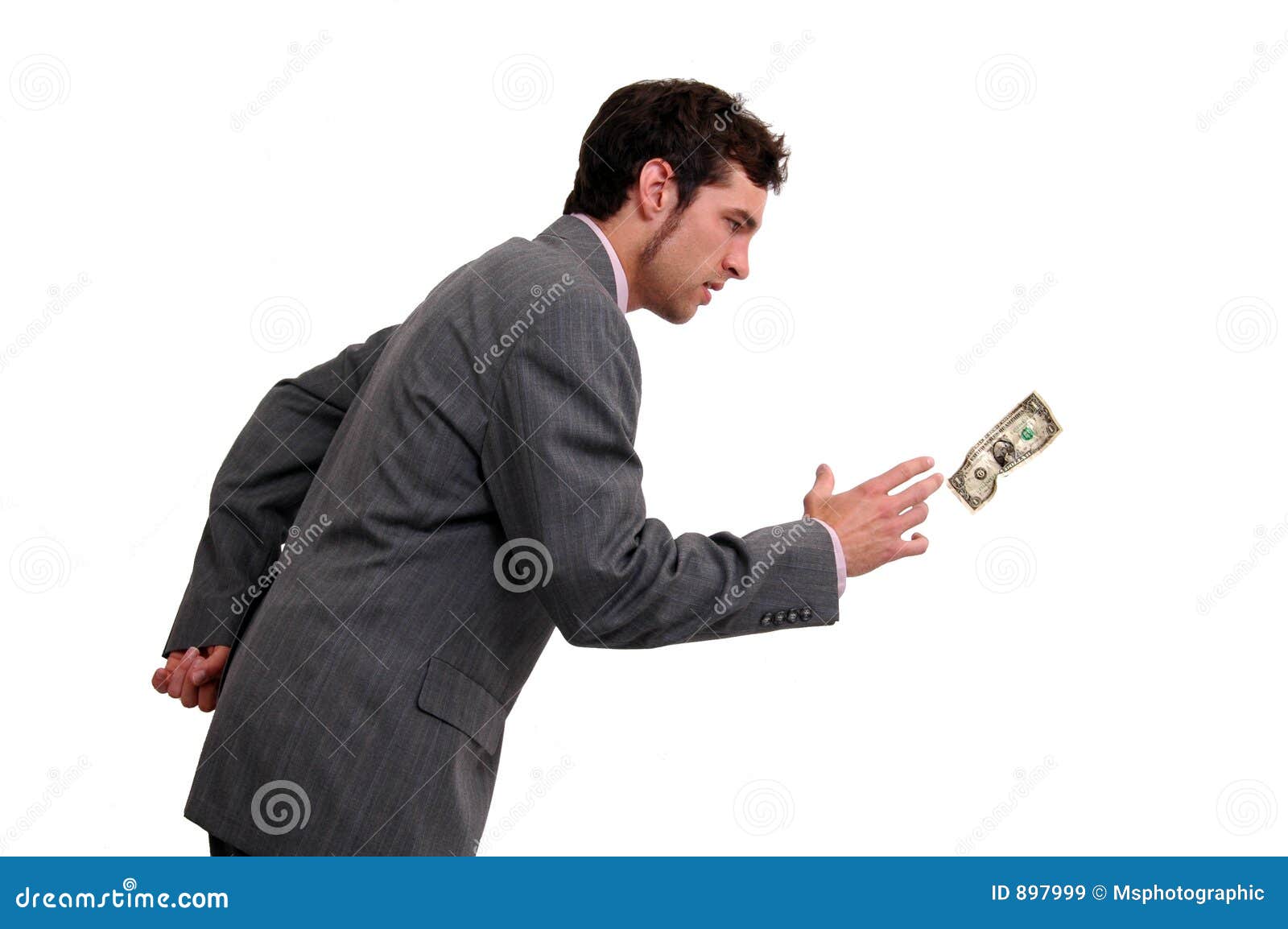 Chasing Money stock image. Image of white, cash, currency - 897999