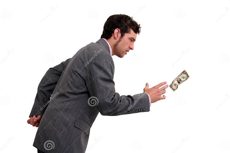 Chasing Money stock image. Image of white, cash, currency - 897999
