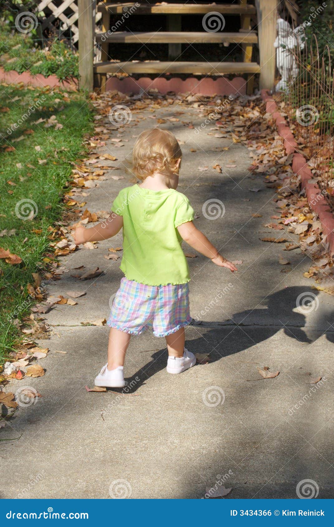 Chasing my shadow stock photo. Image of play, sidewalk - 3434366