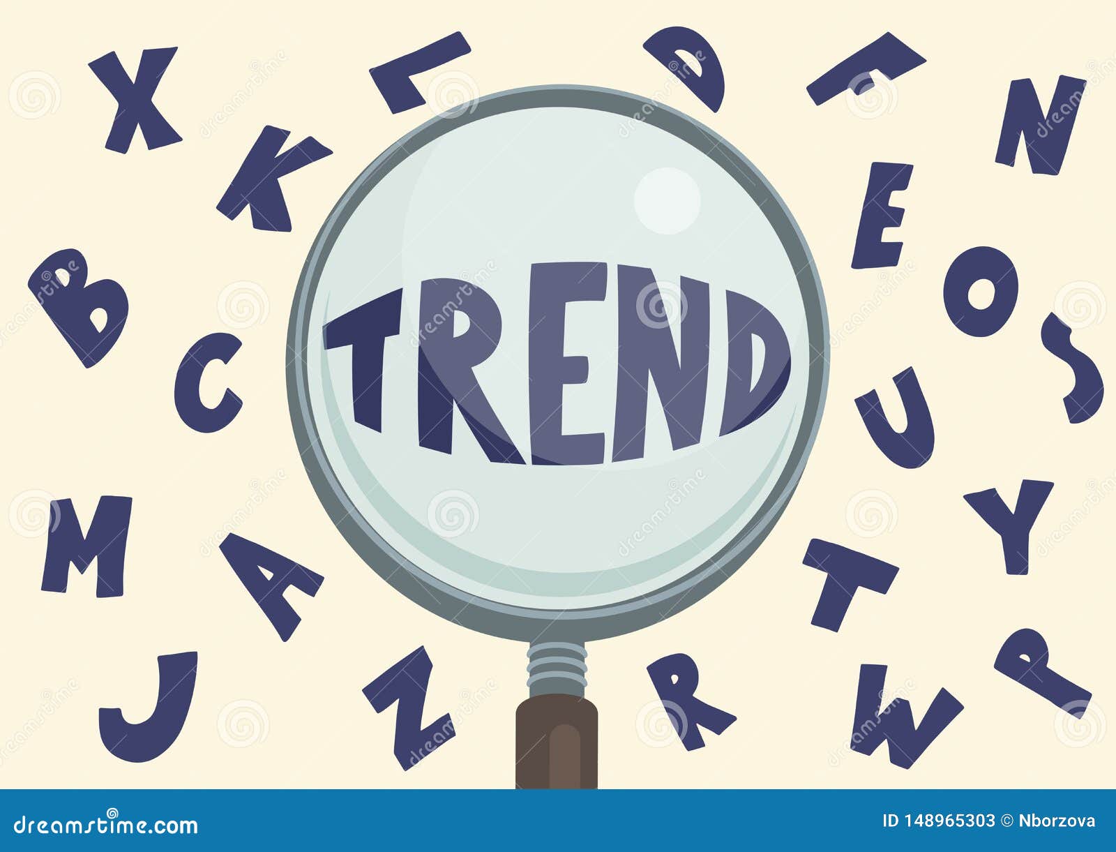 Chasing trends. stock vector. Illustration of trending - 148965303