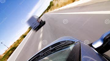 Chasing a van stock photo. Image of driving, inside, speedy - 6449476