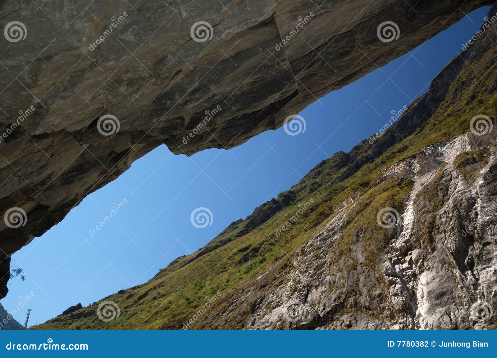 Chasm stock photo. Image of yangtze, china, river, rock - 7780382
