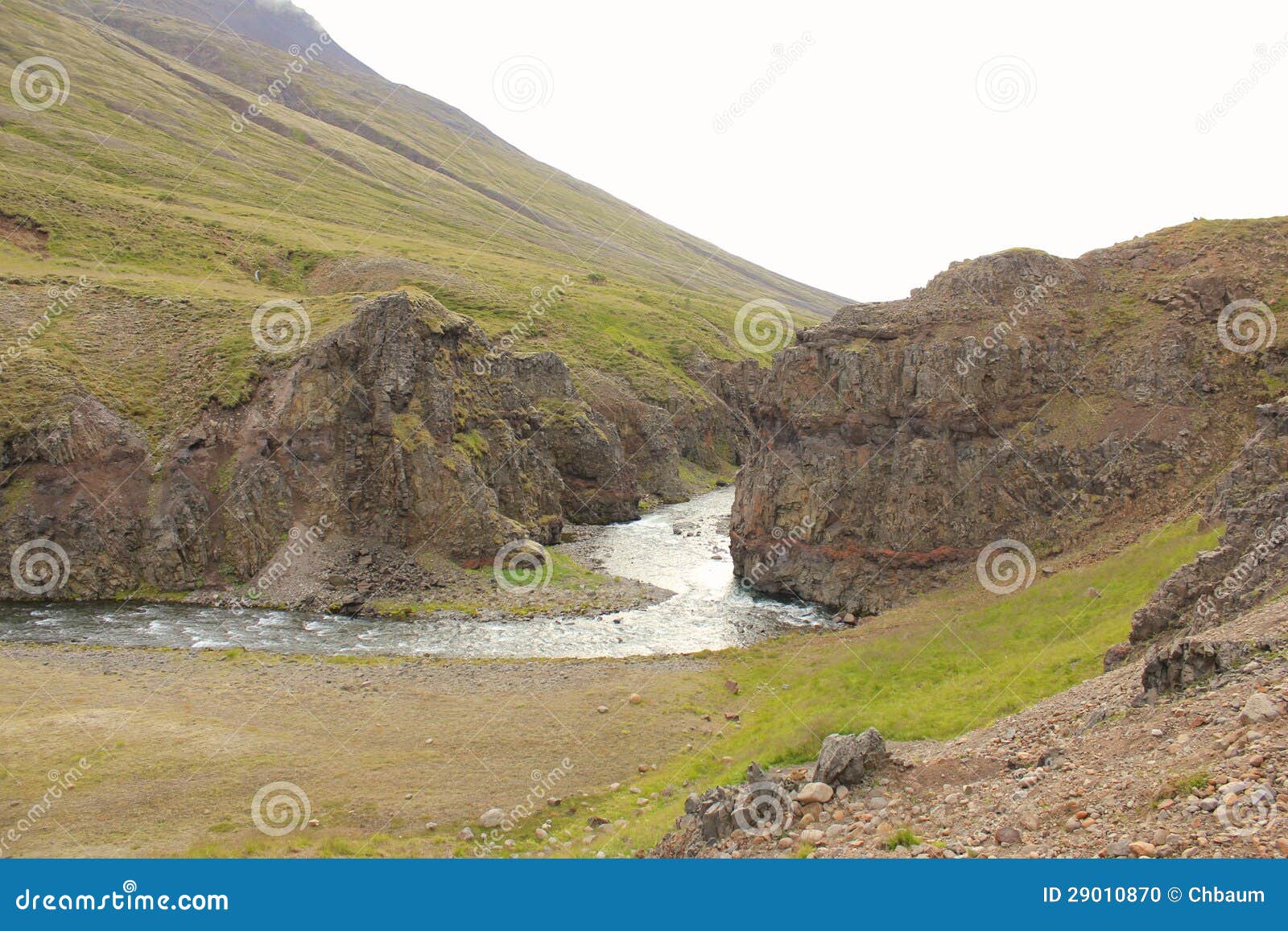 Chasm and River stock photo. Image of bright, landscape - 29010870