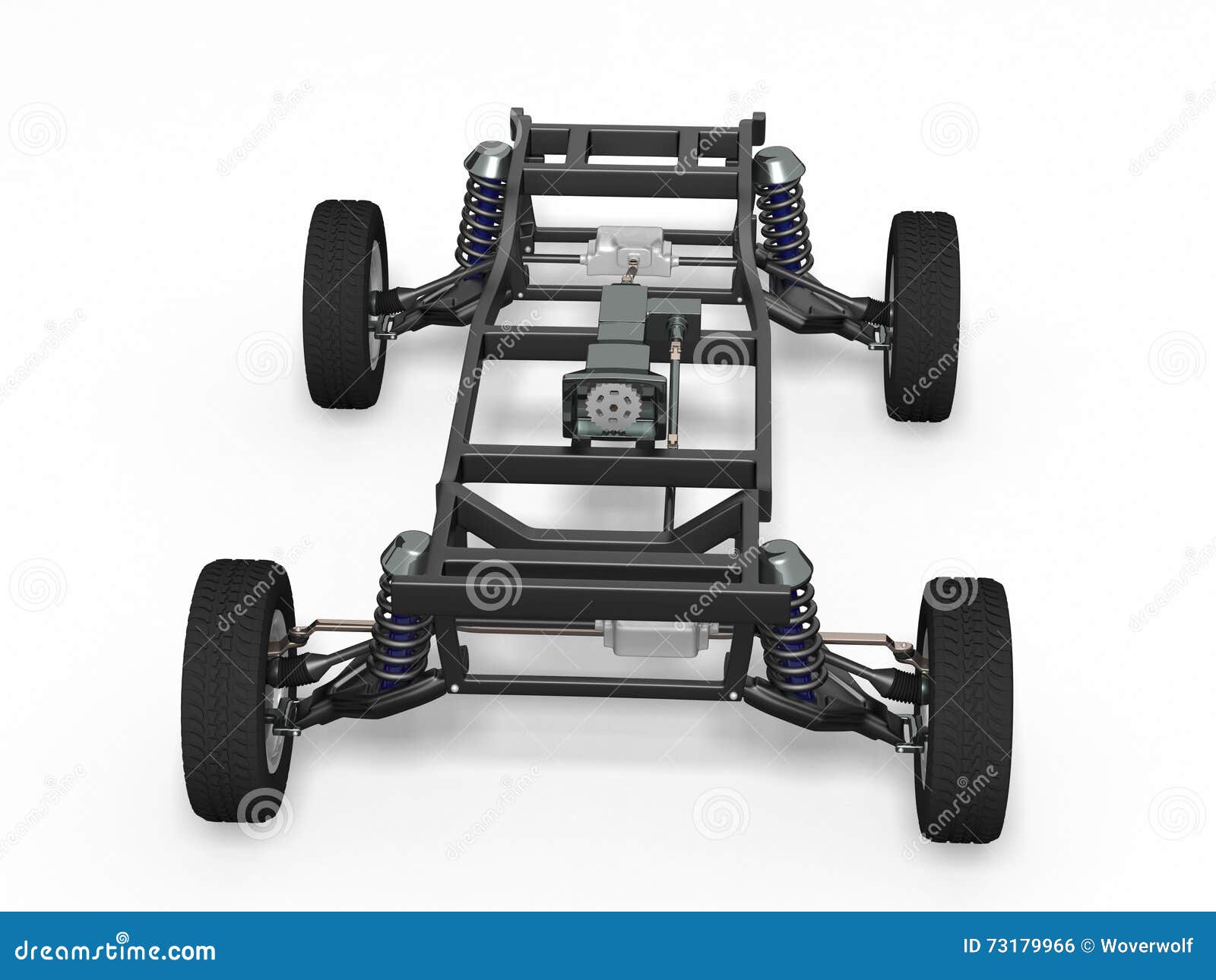 Chassi Do Carro Da Vista Dianteira Foto de Stock - Imagem de corpo ...