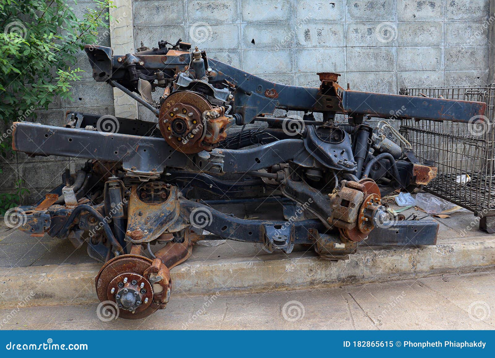 Chassis car stock image. Image of mechanic, manufacturing - 182865615
