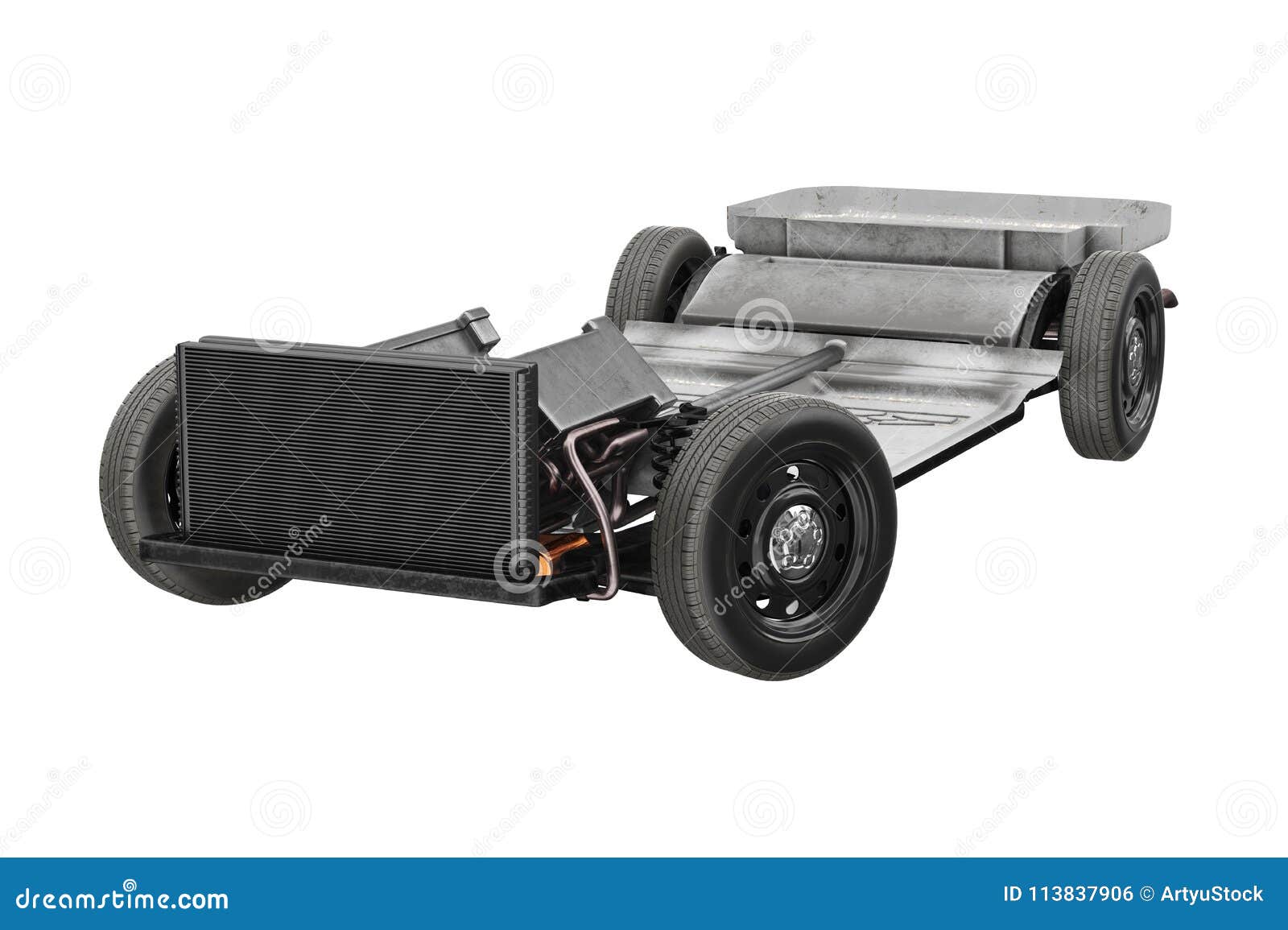 Undercarriage Chassis Carriage For Car Vehicle Frame Icon Outline Black ...