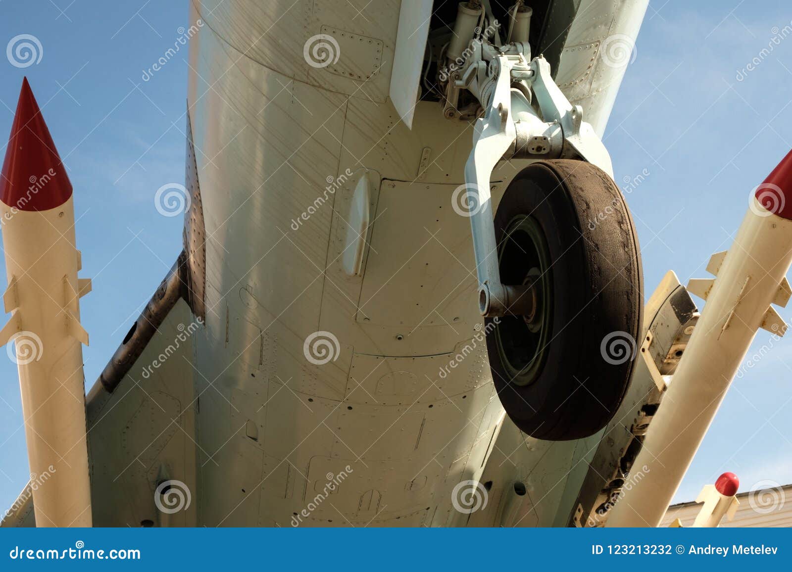 The Chassis Of The Front Part Of The Combat Aircraft And The Missile ...
