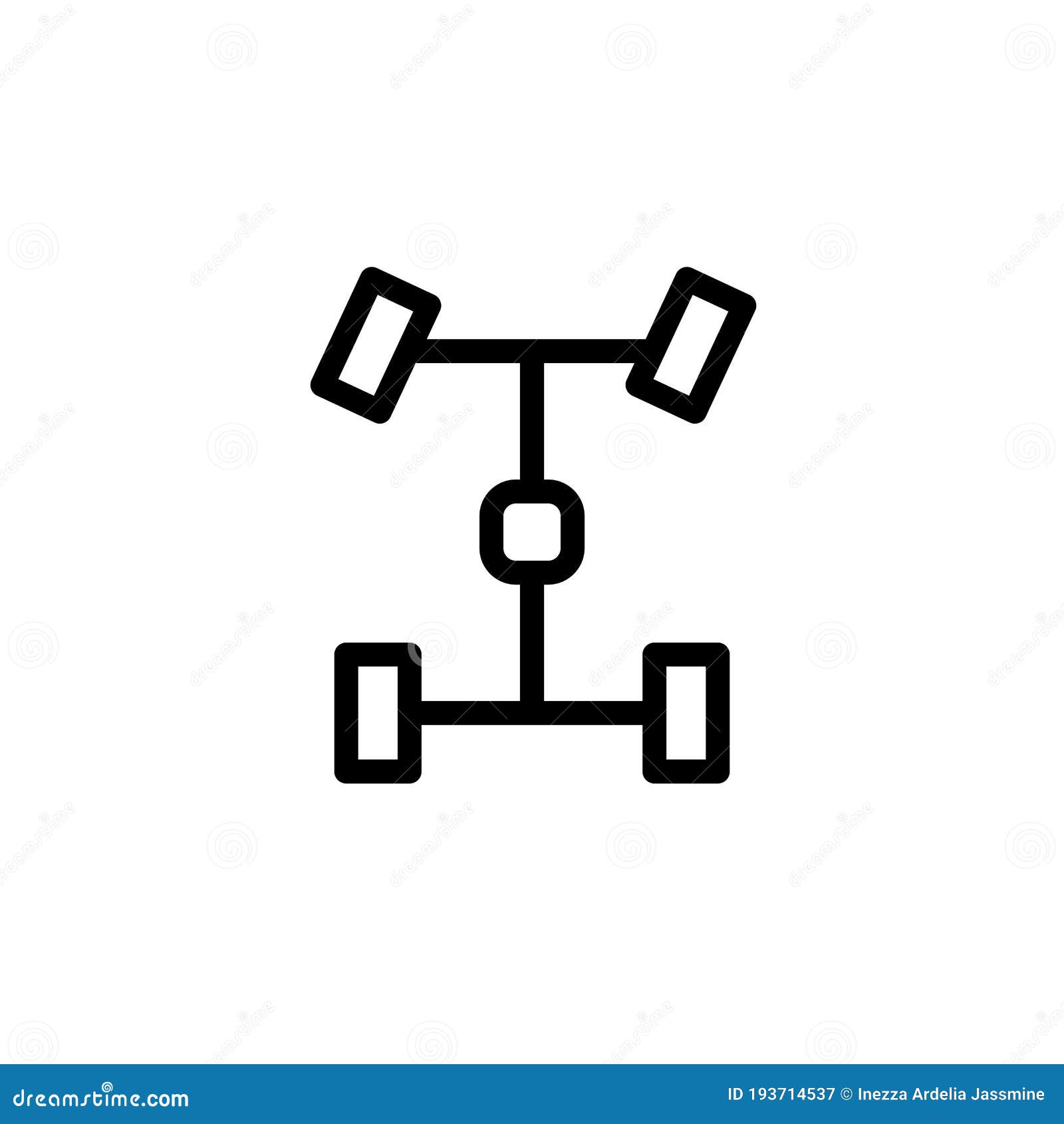 Chassis Icon Vector Design Template Stock Vector - Illustration of ...