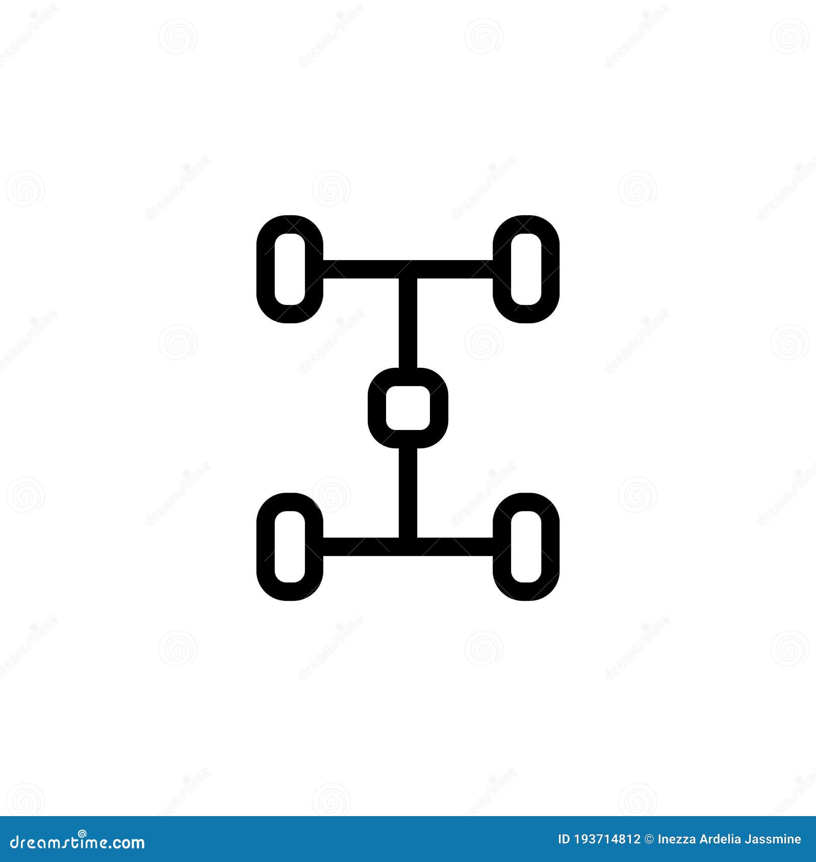 Chassis Icon Vector Design Template Stock Vector - Illustration of ...