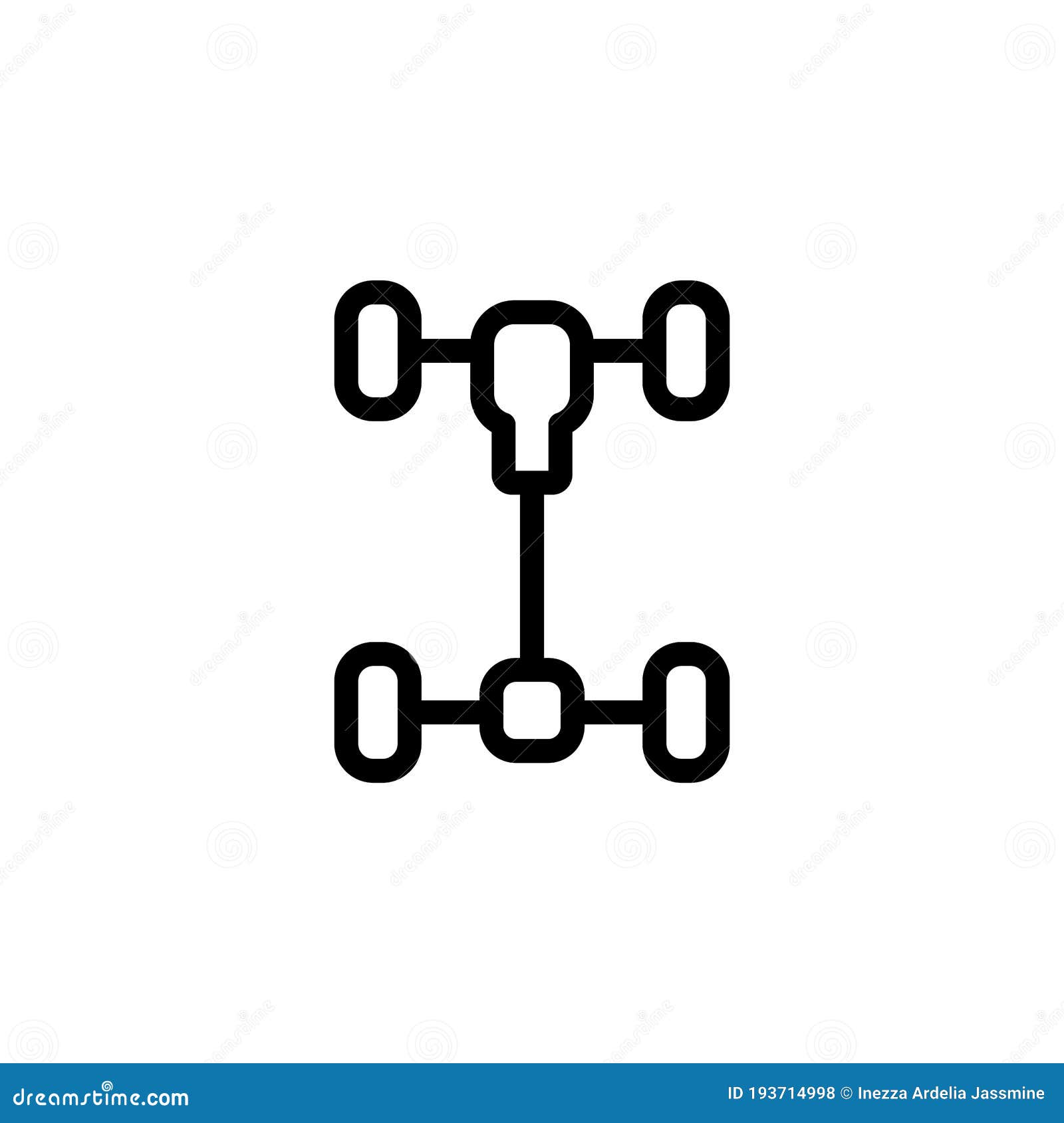 Chassis Icon Vector Design Template Stock Vector - Illustration of body ...