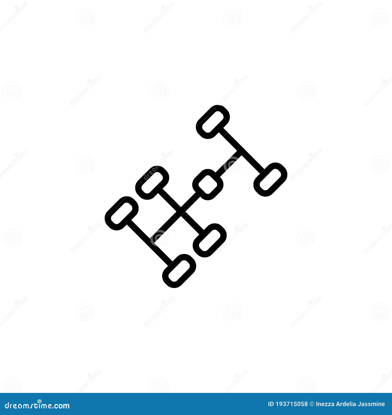 Chassis Icon Vector Design Template Stock Vector - Illustration of ...