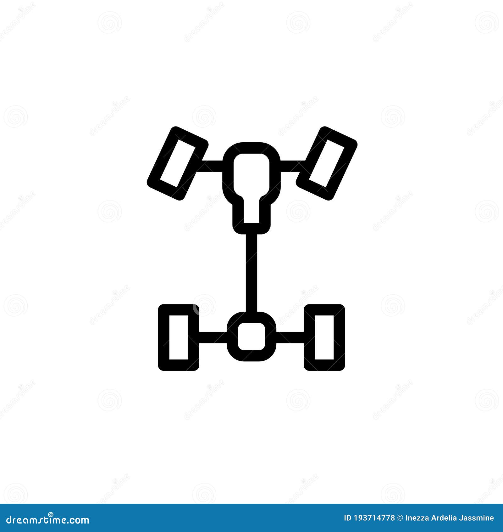 Chassis Icon Vector Design Template Stock Vector - Illustration of ...