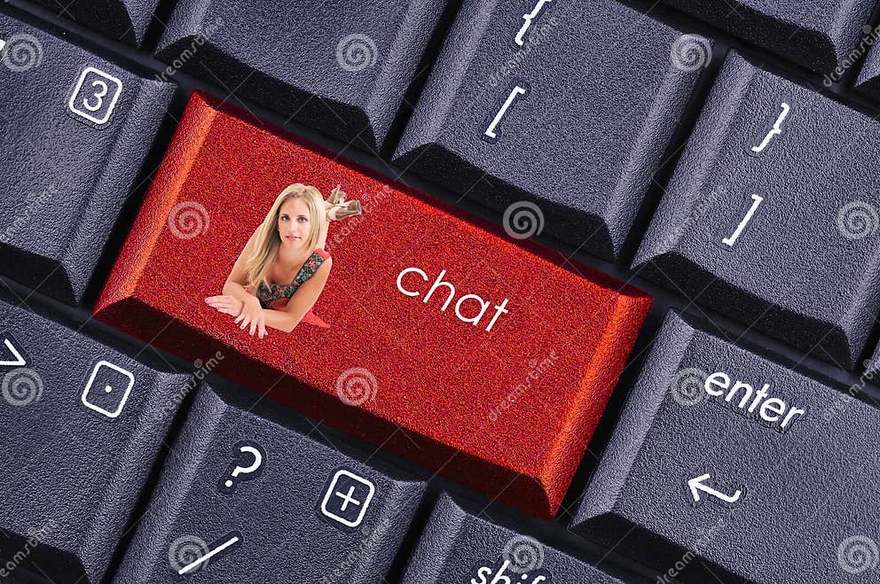 Chat stock photo. Image of email, concept, macro, keyboard - 13179374