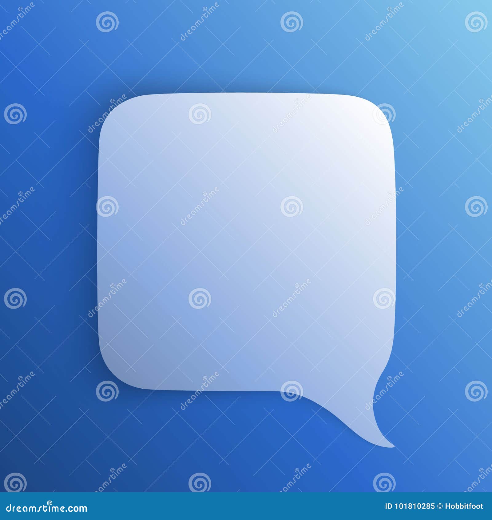 Chat Background Blue Art Creatuve. Stock Vector - Illustration of ...