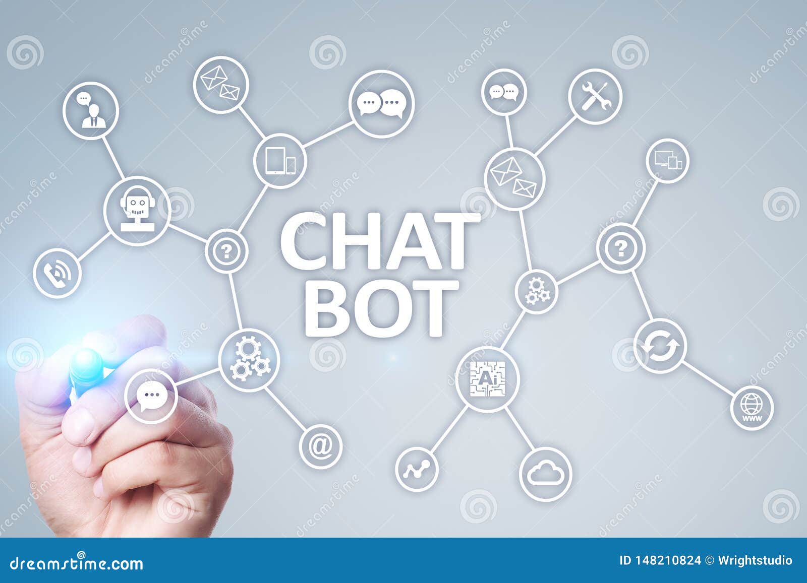 Chat Bot, Ai, Artificial Intelligence and Automation Technology in ...