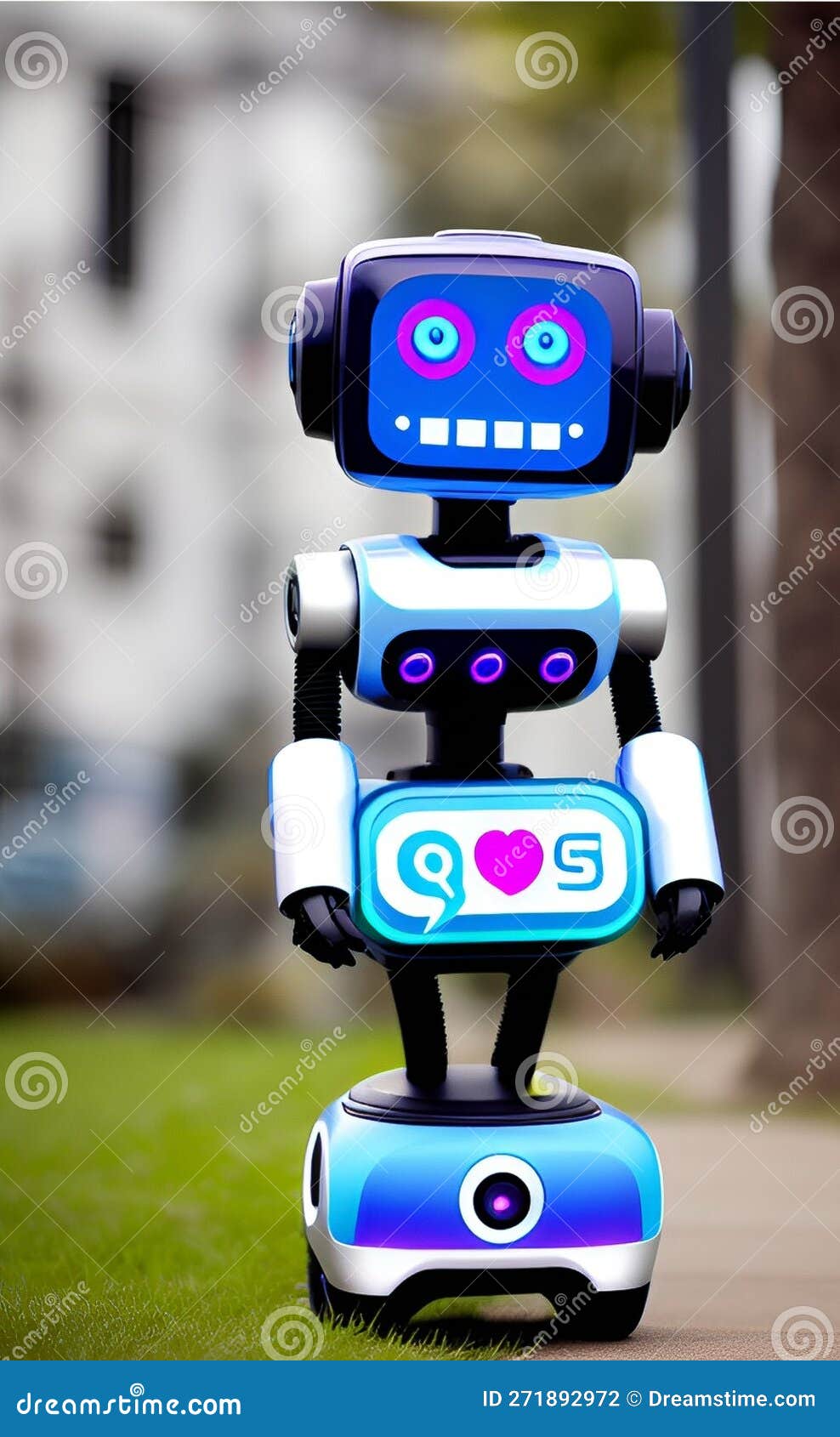 Chat Bot Artwork Artificial Intelligence Illustration Generated Stock ...