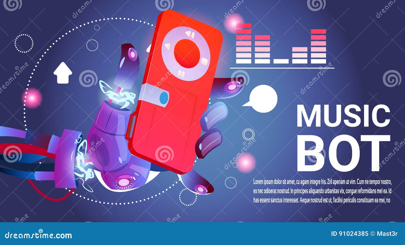 Chat Bot Music Robot Virtual Assistance of Website or Mobile ...