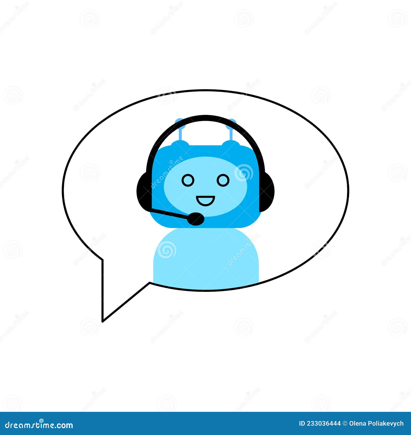 Chat Bot Sign. Technology Concept. Online Assistant. Chat Element ...