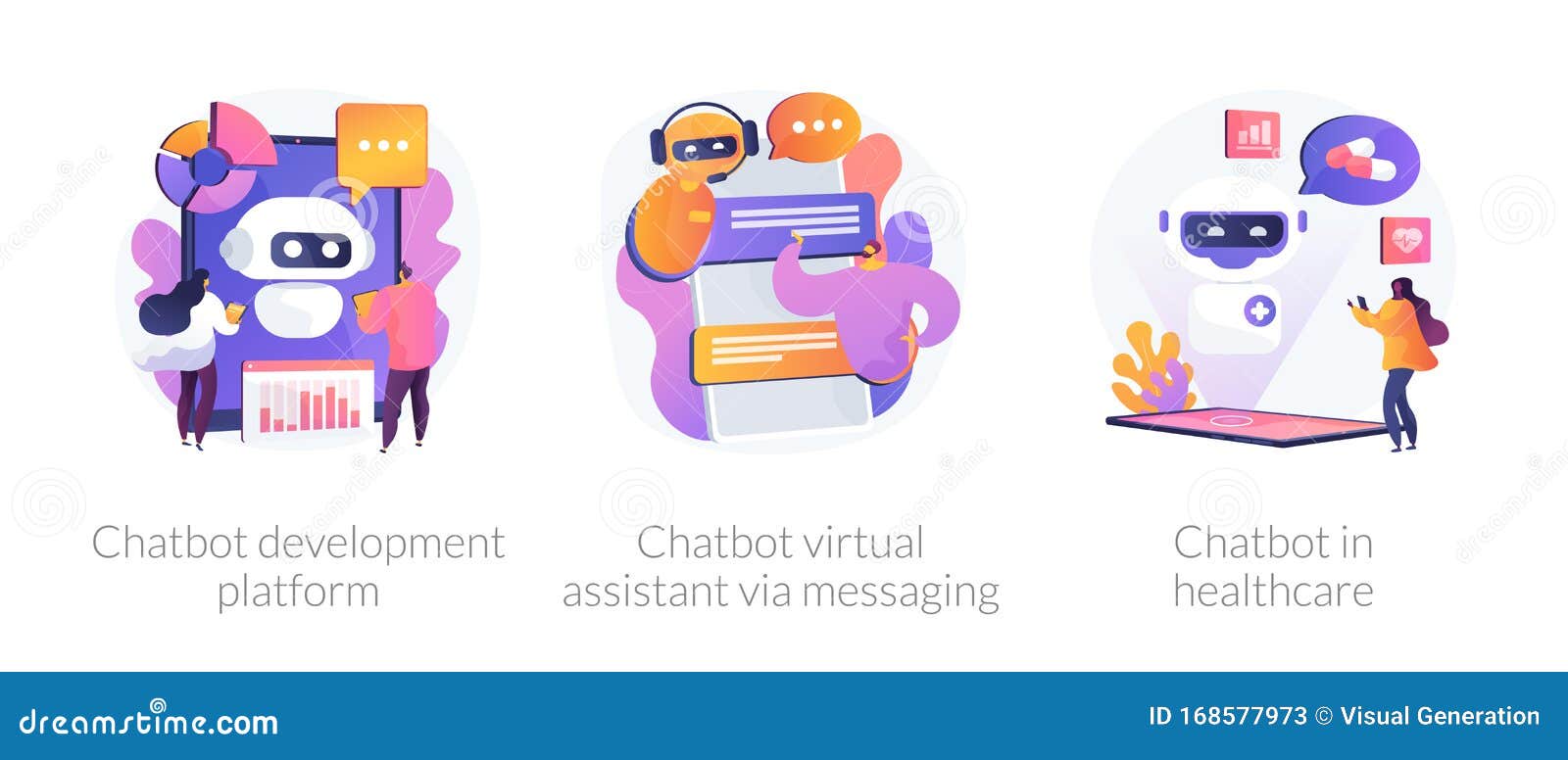 Chatbot Assistant Vector Concept Metaphors. Stock Vector - Illustration ...