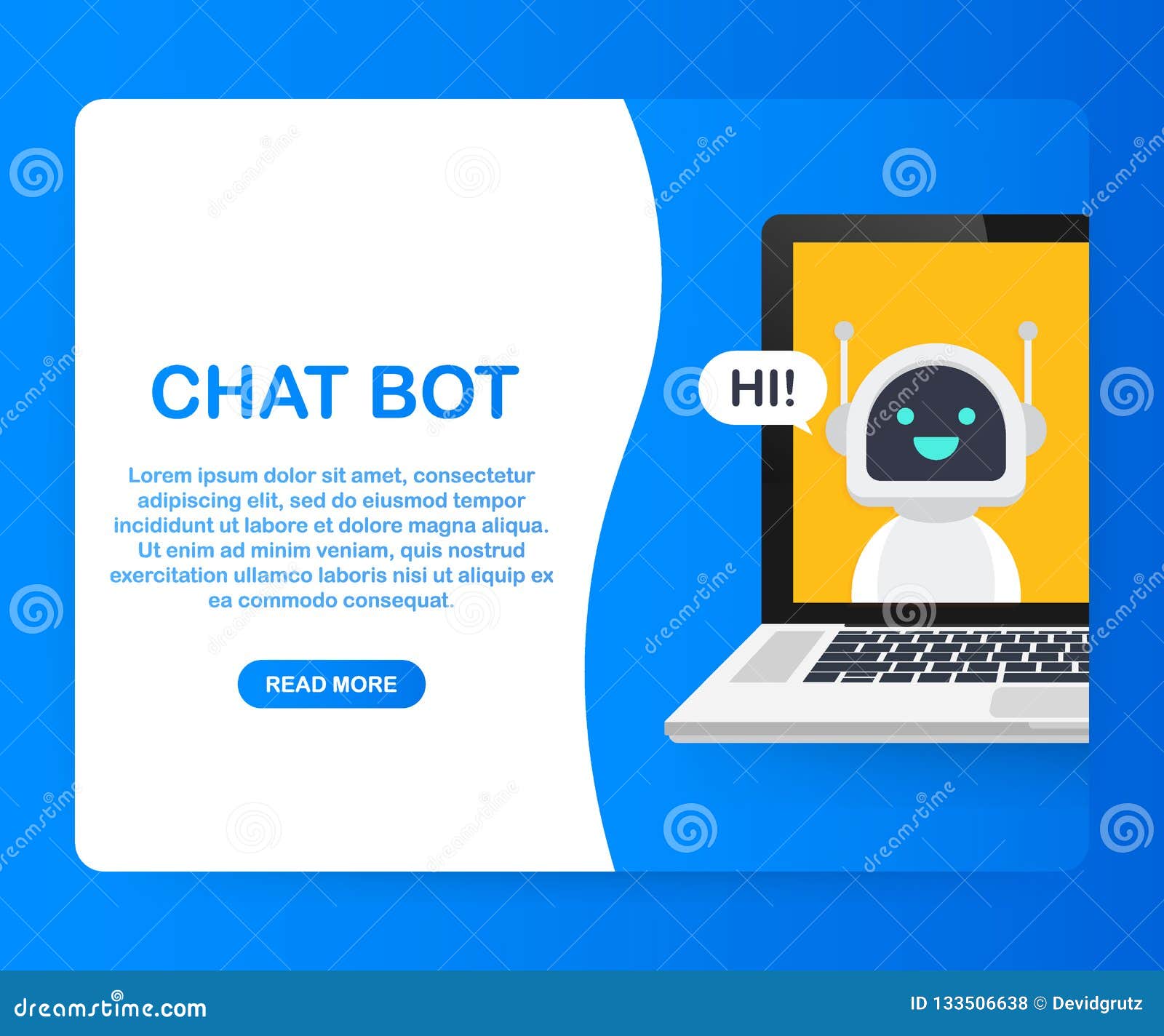 Chat Bot Using Laptop Computer, Robot Virtual Assistance of Website or ... Chat Bot Using Laptop Computer, Robot Virtual Assistance of Website or ...
