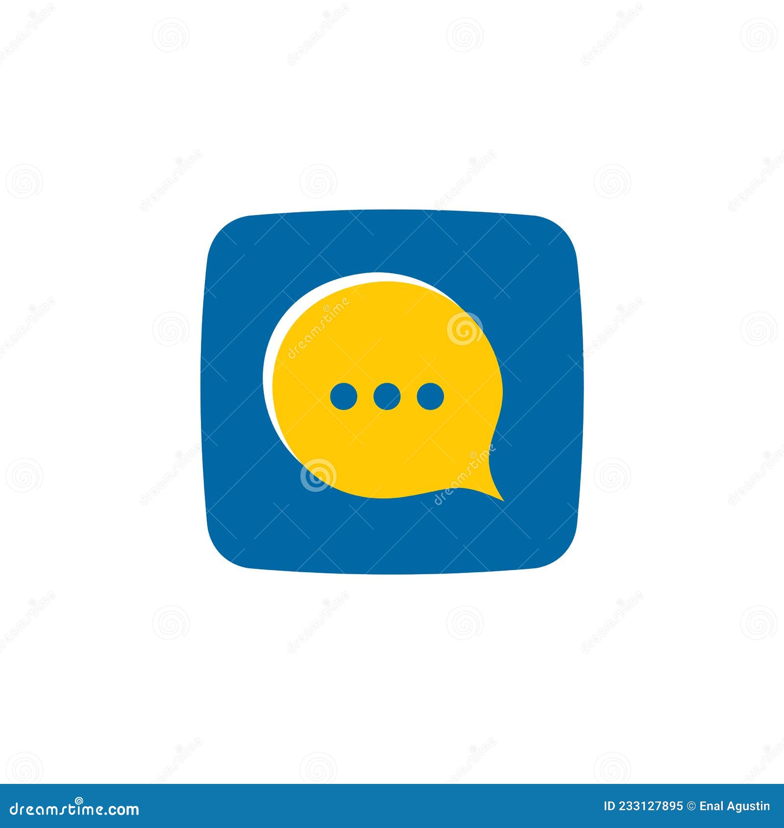 Chat Box App Technology Logo Design Stock Vector - Illustration of ...