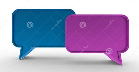 Chat box stock illustration. Illustration of colorful - 35639275