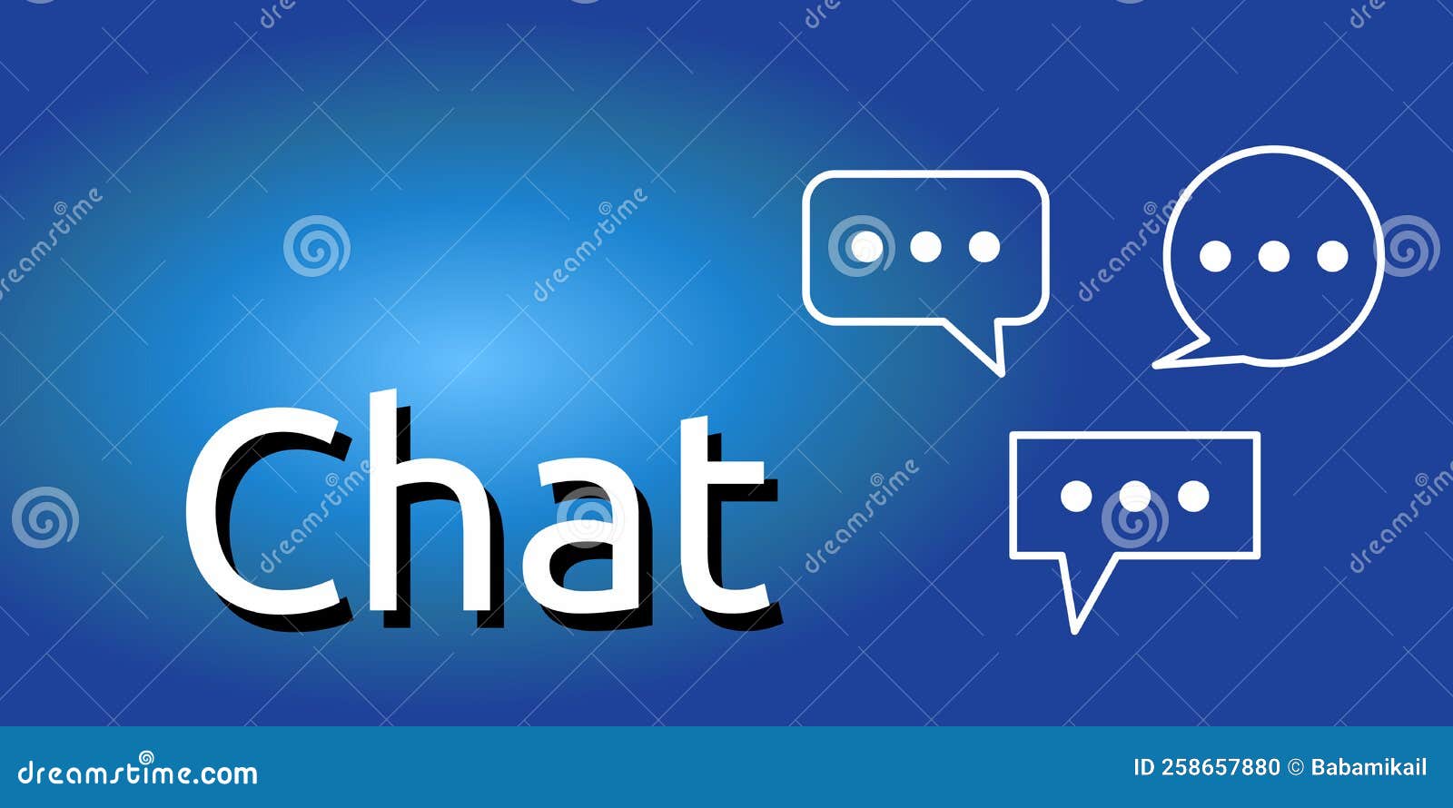 Chat Box Vector Design and Netizen Comments Stock Vector - Illustration ...