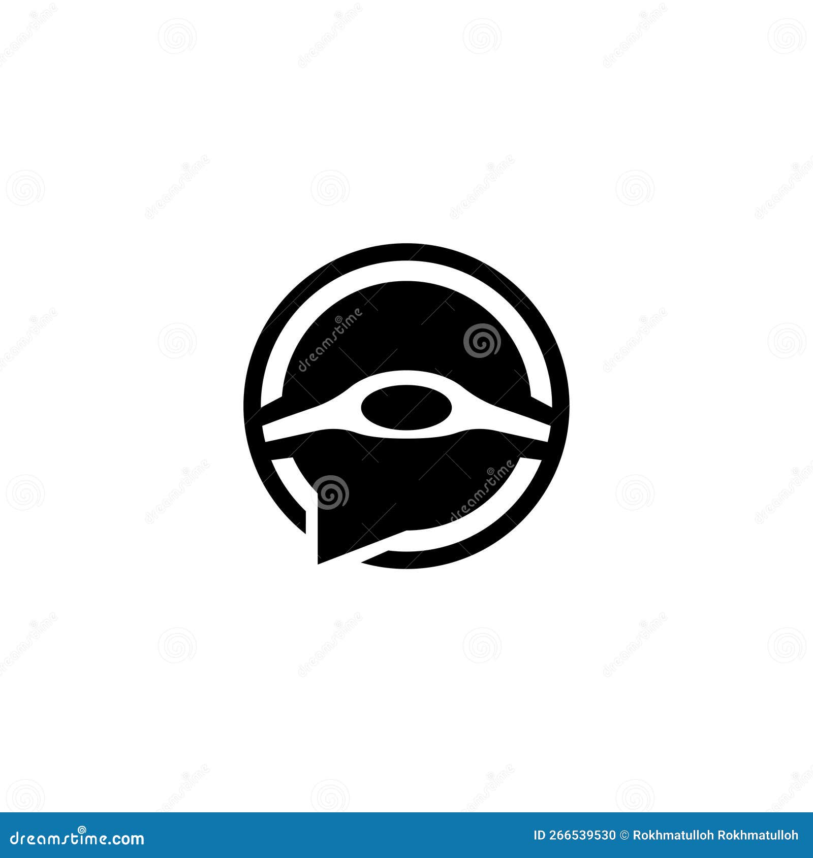 Chat Car Logo Circle Design Vector Illustration Stock Vector ...