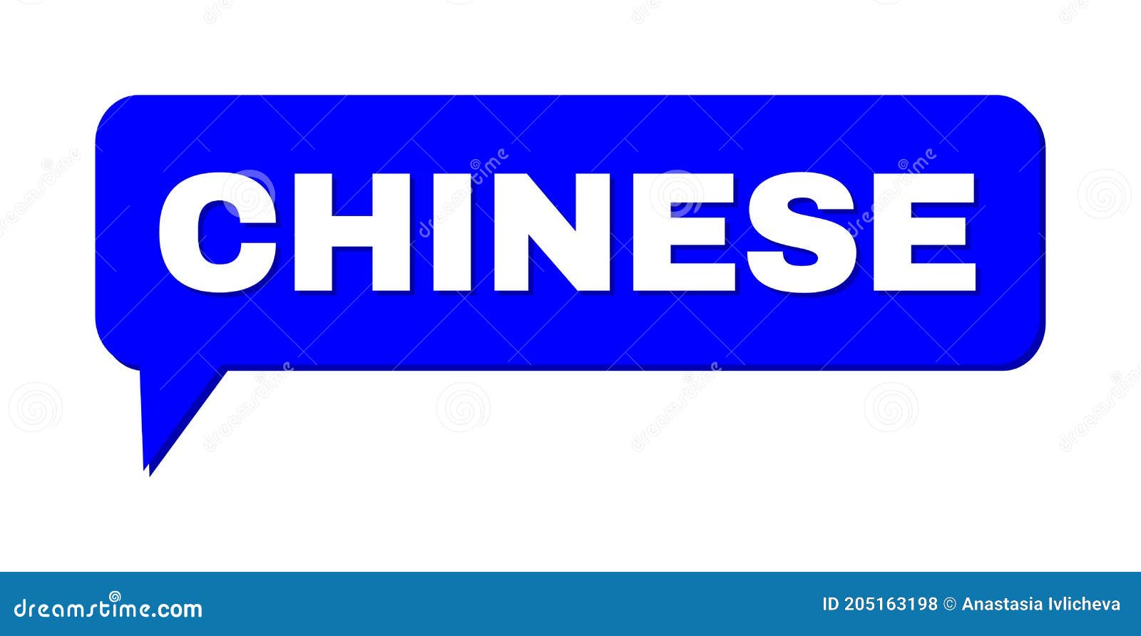 Speech CHINESE Colored Bubble Message Stock Vector - Illustration of ...