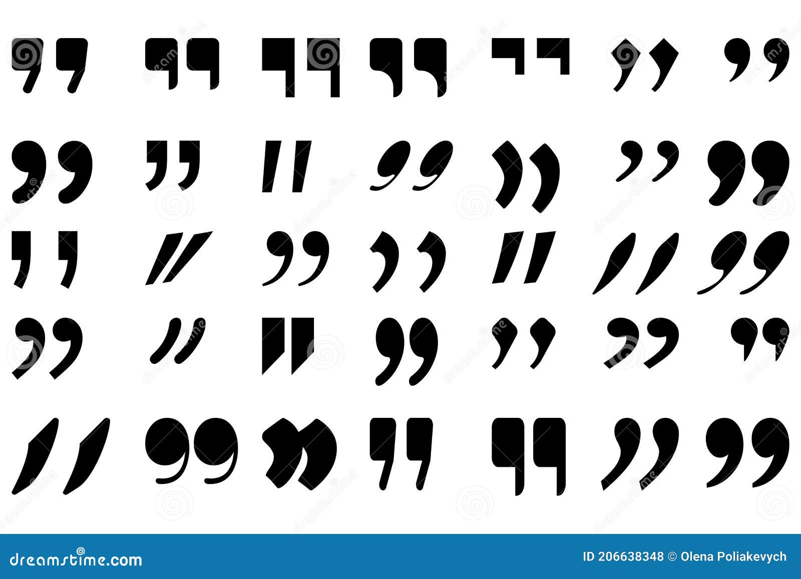 Chat, Dialog, Conversation Icon Symbol. Talk Bubble. Modern Calligraphy ...