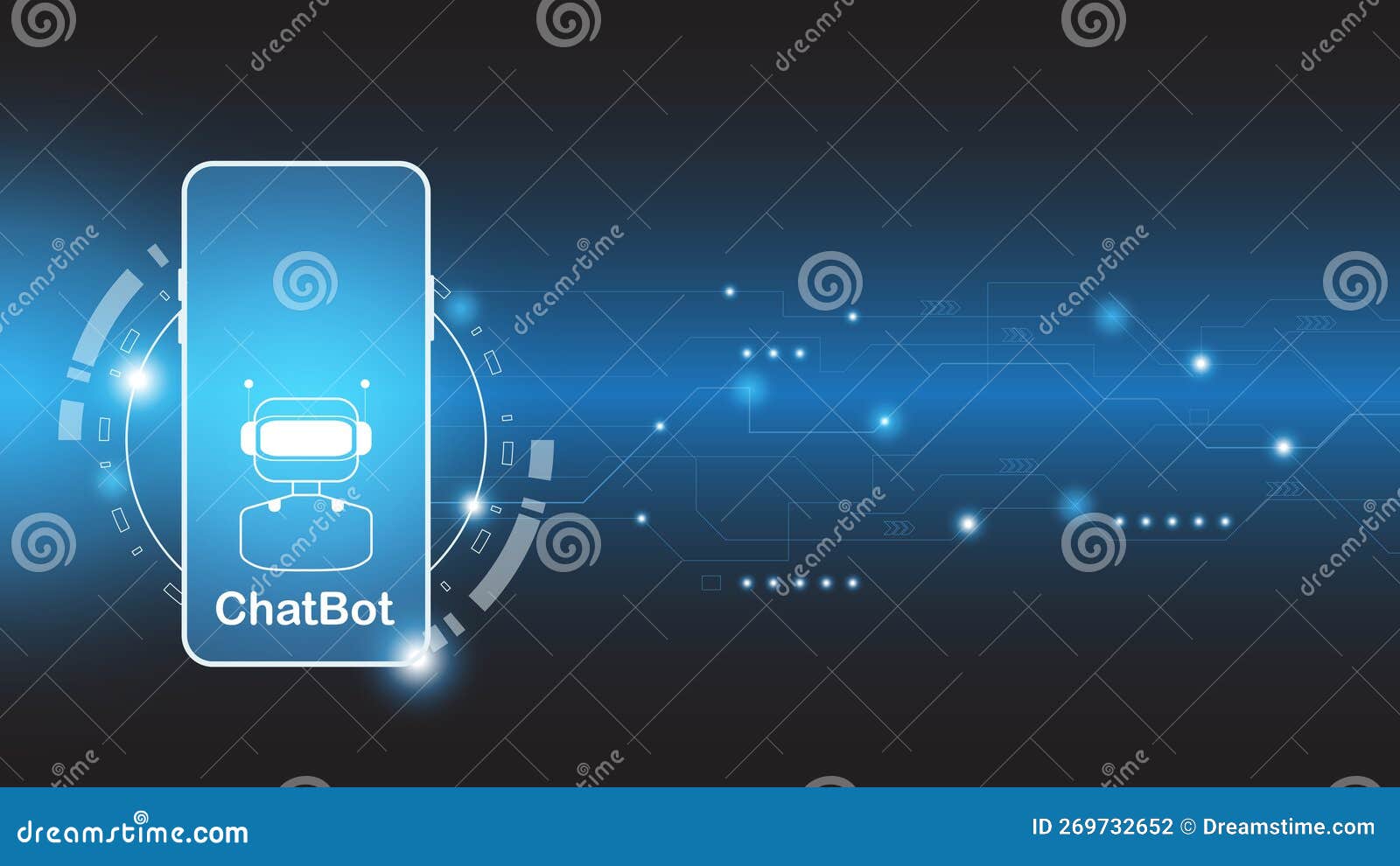 Chatbot Ai Artificial Intelligence Technology Hitech Concept. Chatbot ...