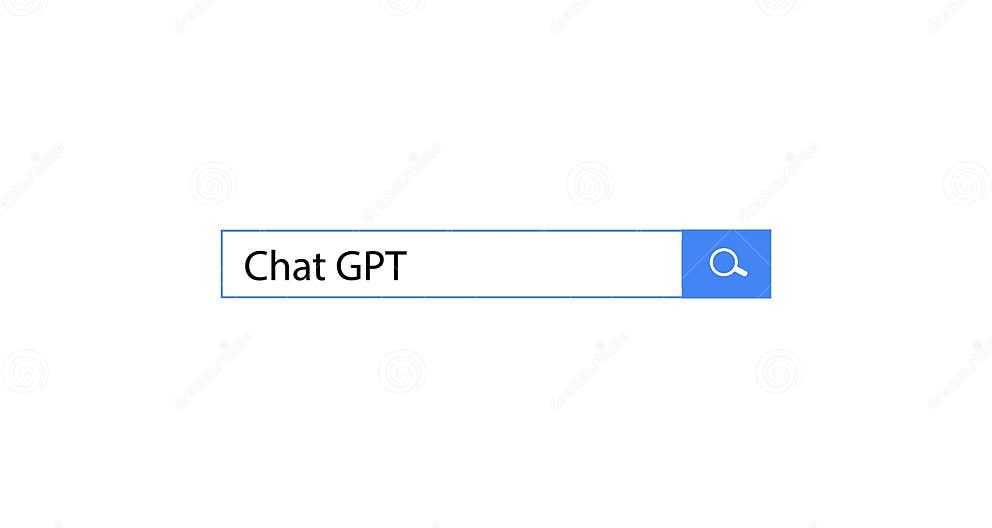Chat GPT in Google Search Engine, Search Bar Minimalistic Design ...