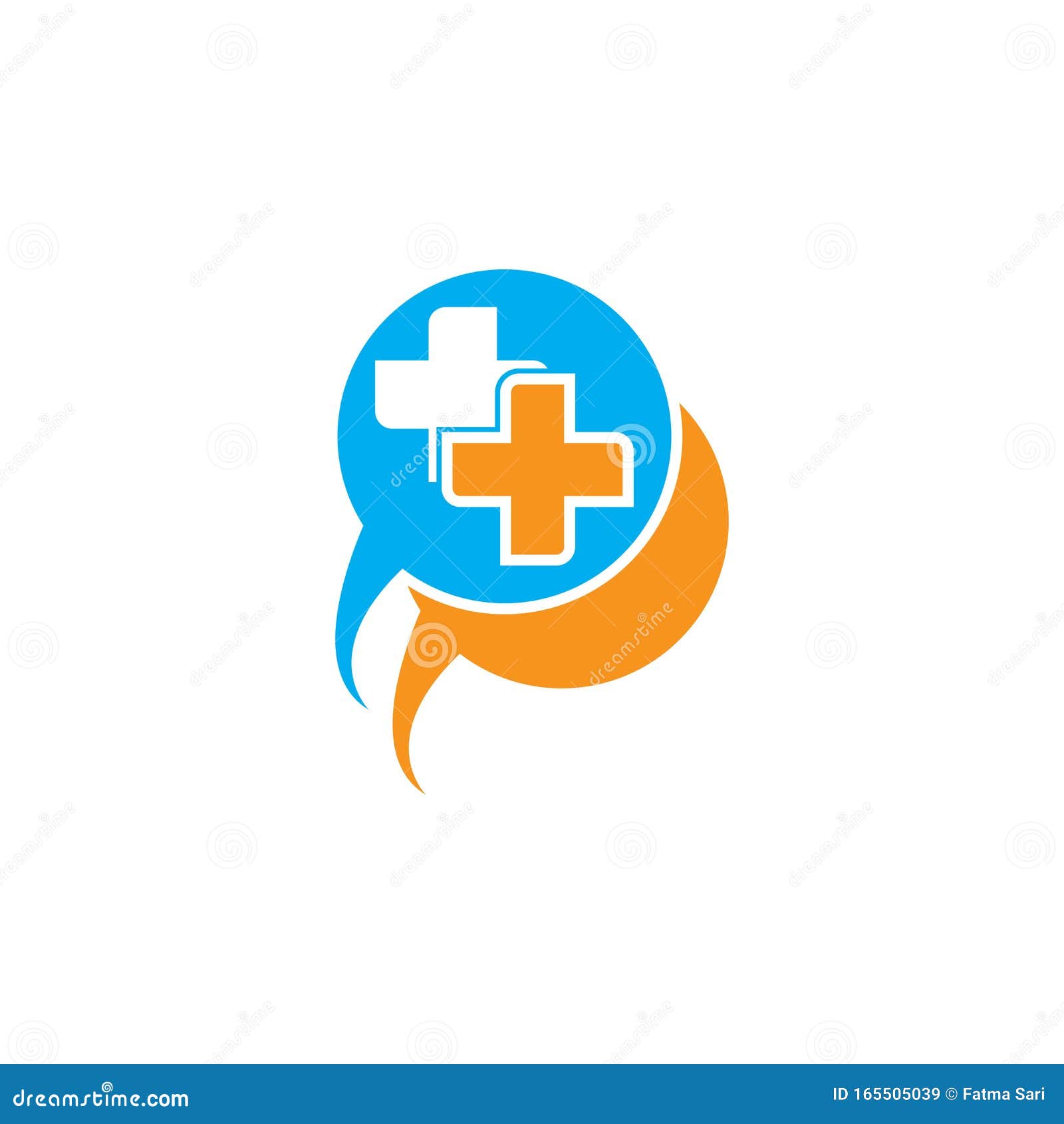 Chat Health Logo Vector Icon Stock Vector - Illustration of forum ...