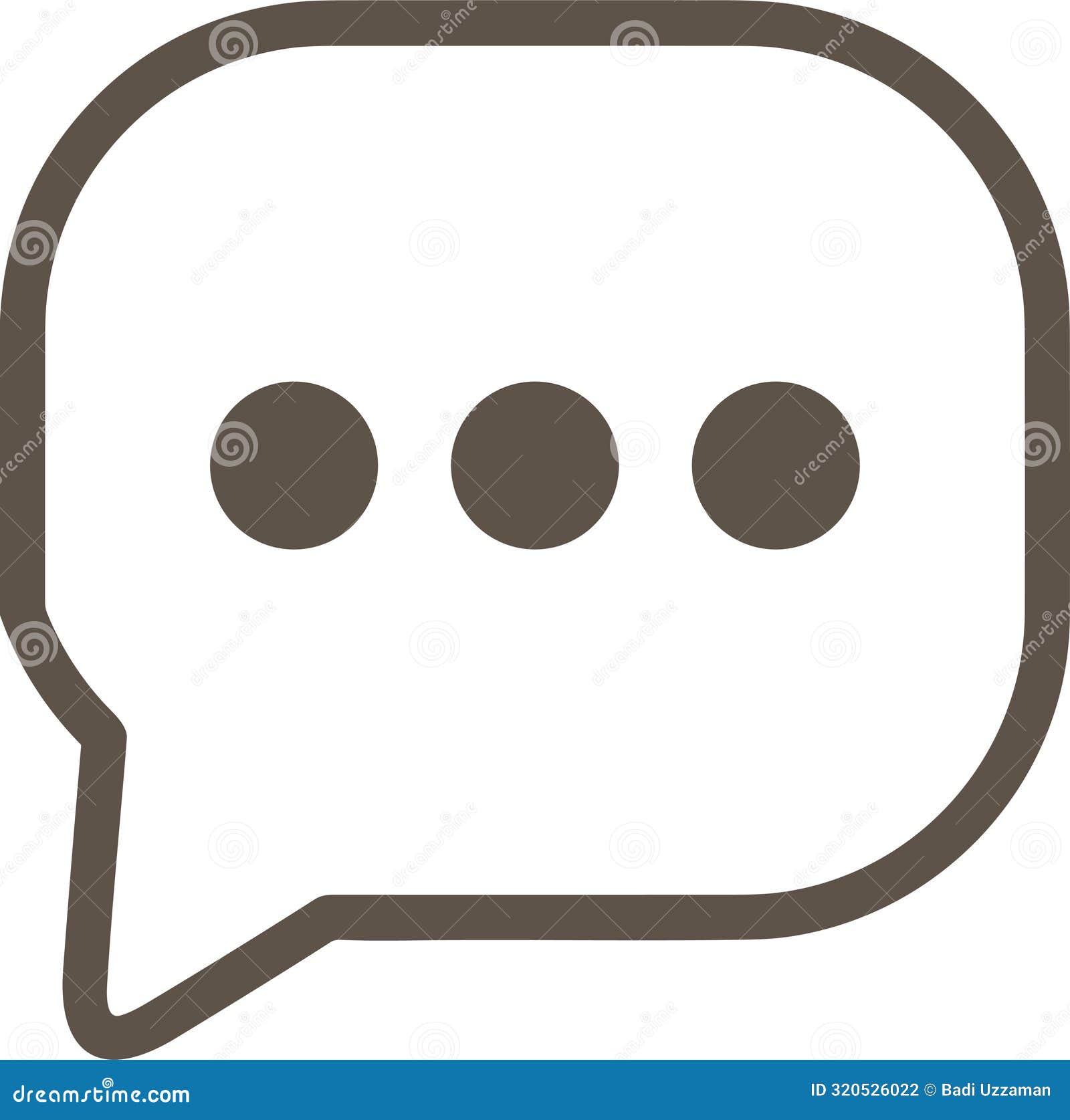 Chat Icon Symbol Vector Image Stock Vector - Illustration of pictogram ...