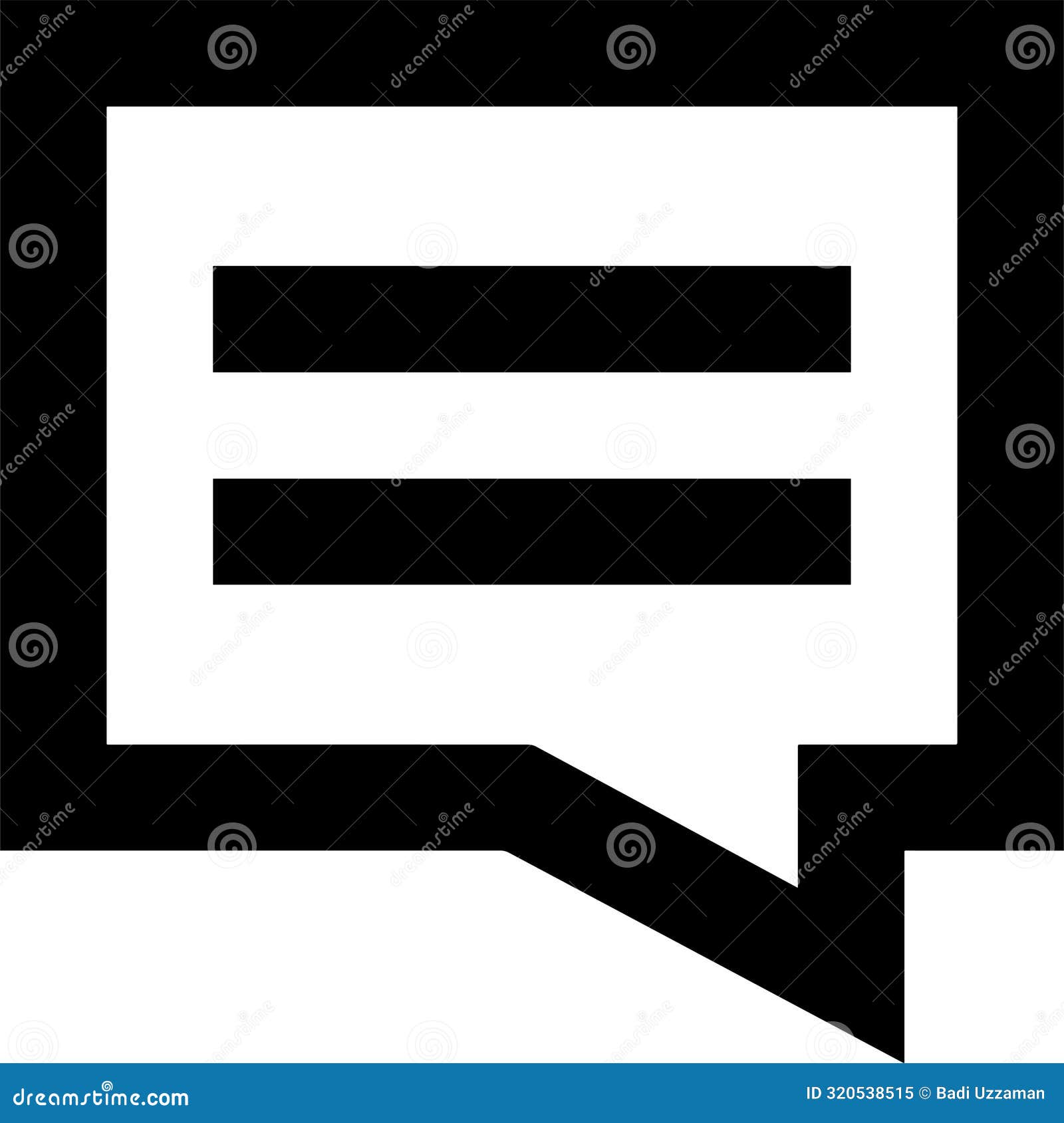Chat Icon Symbol Vector Image Stock Vector - Illustration of symbol ...