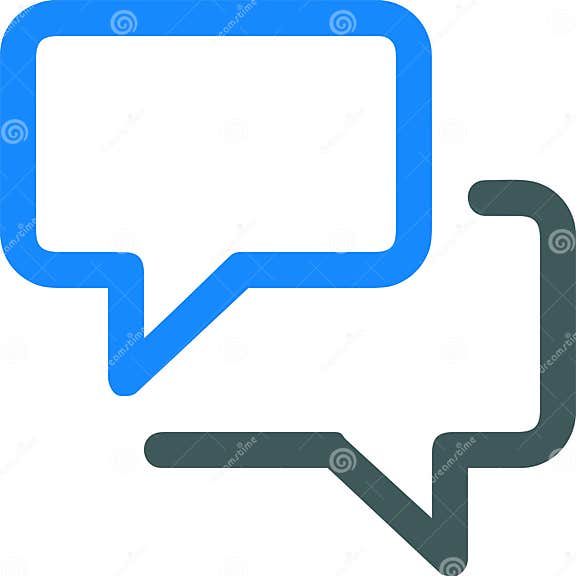 Chat Icon Symbol Vector Image Stock Vector - Illustration of group ...