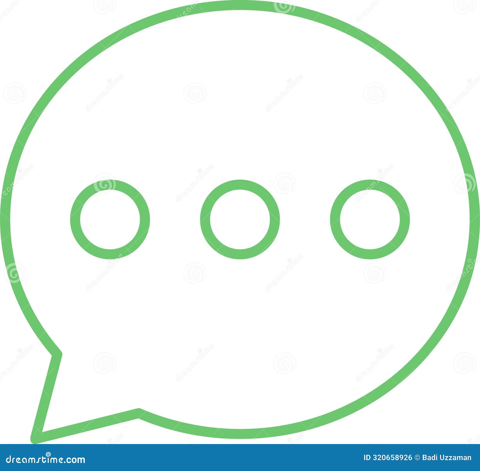 Chat Icon Symbol Vector Image Stock Illustration - Illustration of ...