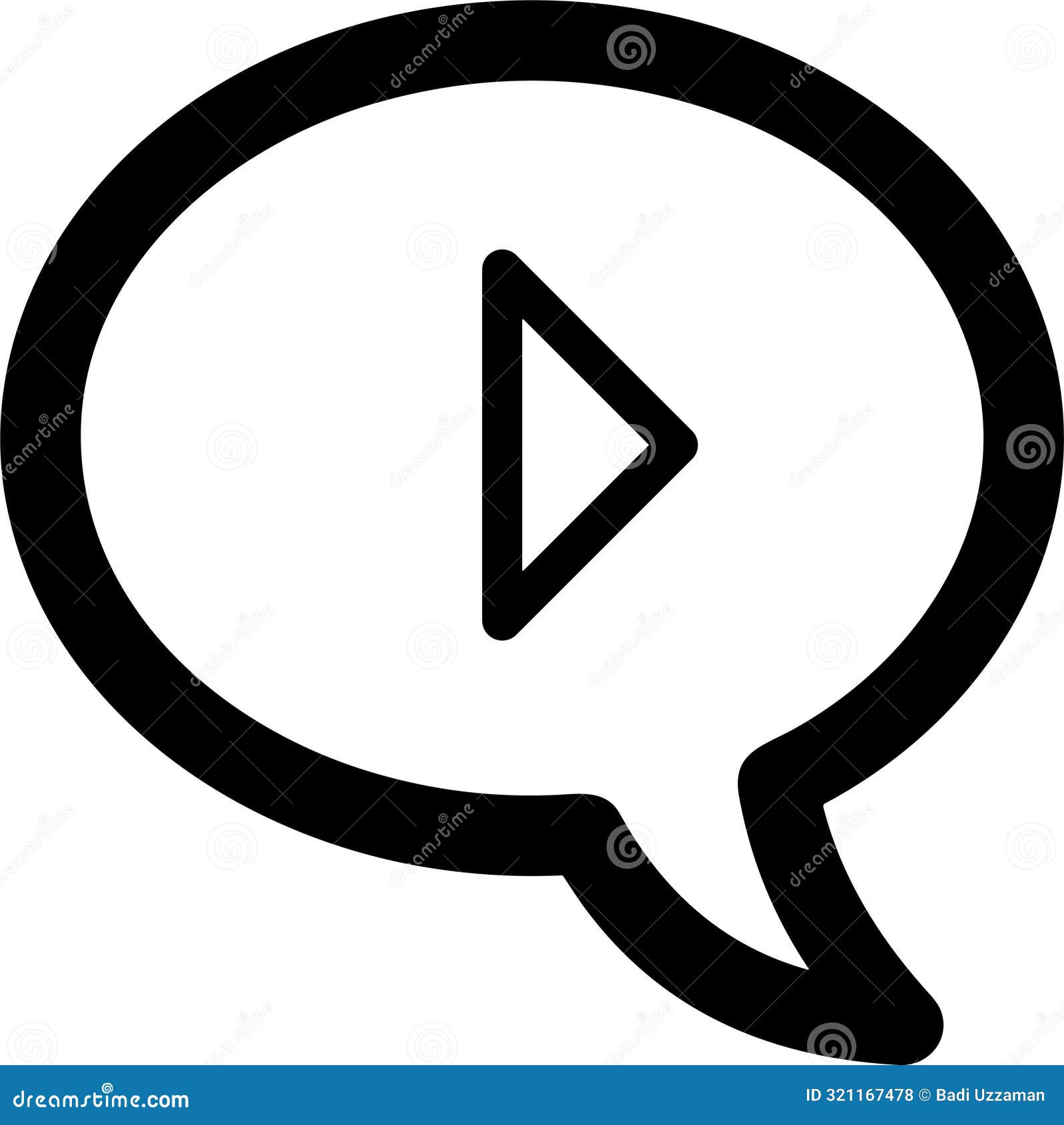 Chat Icon Symbol Vector Image Stock Vector - Illustration of chatting ...