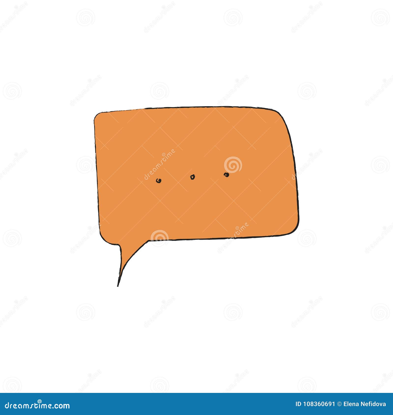 Chat icon. Dialog text stock vector. Illustration of icon - 108360691