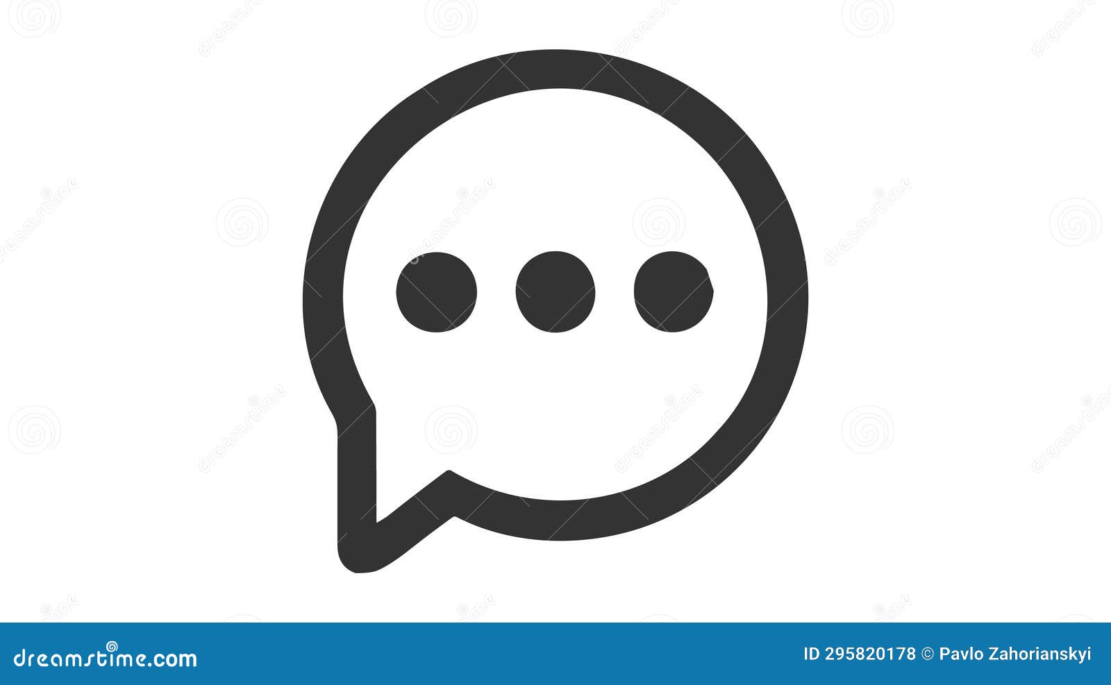 Chat Icon Symbol Vector Illustration Stock Vector - Illustration of ...